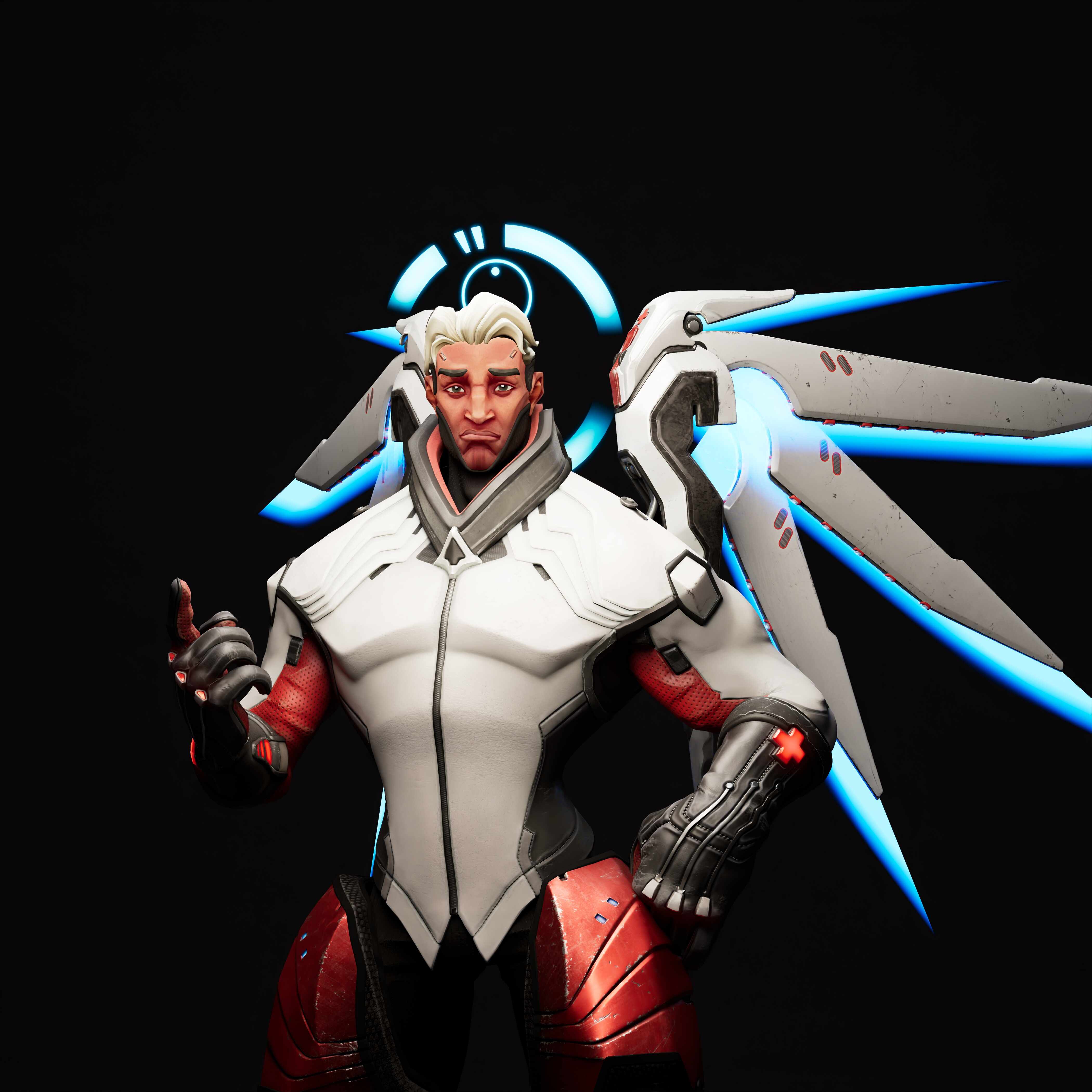 Male Mercy Part2 - ZBrushCentral