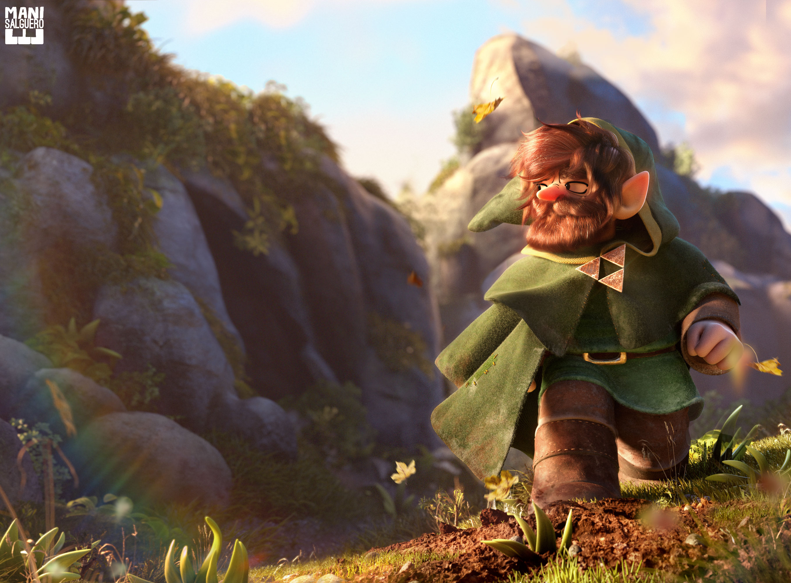 The Legend of Zelda 1; 35 years later - ZBrushCentral