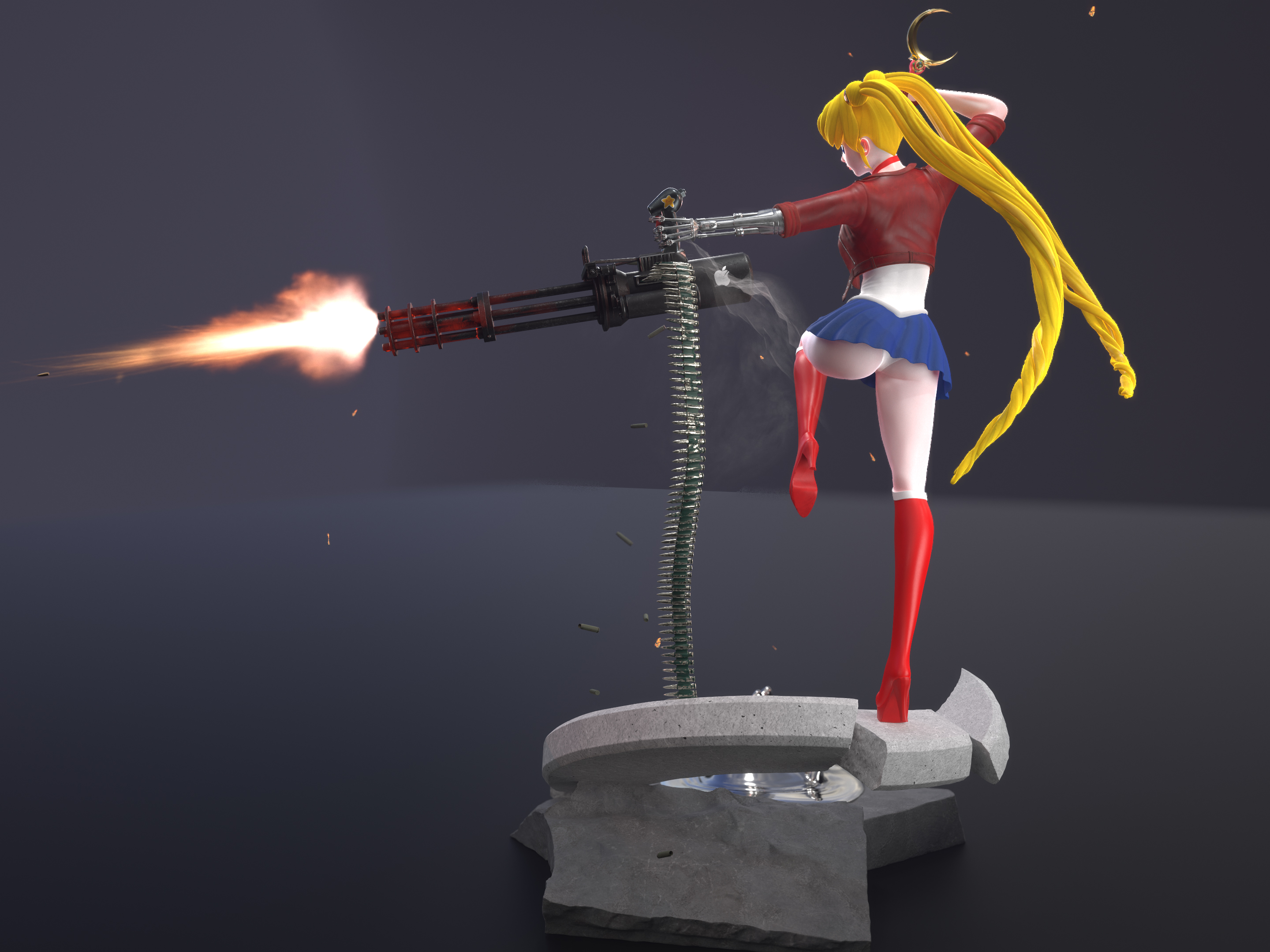 Sailor Moon Terminator - ZBrushCentral