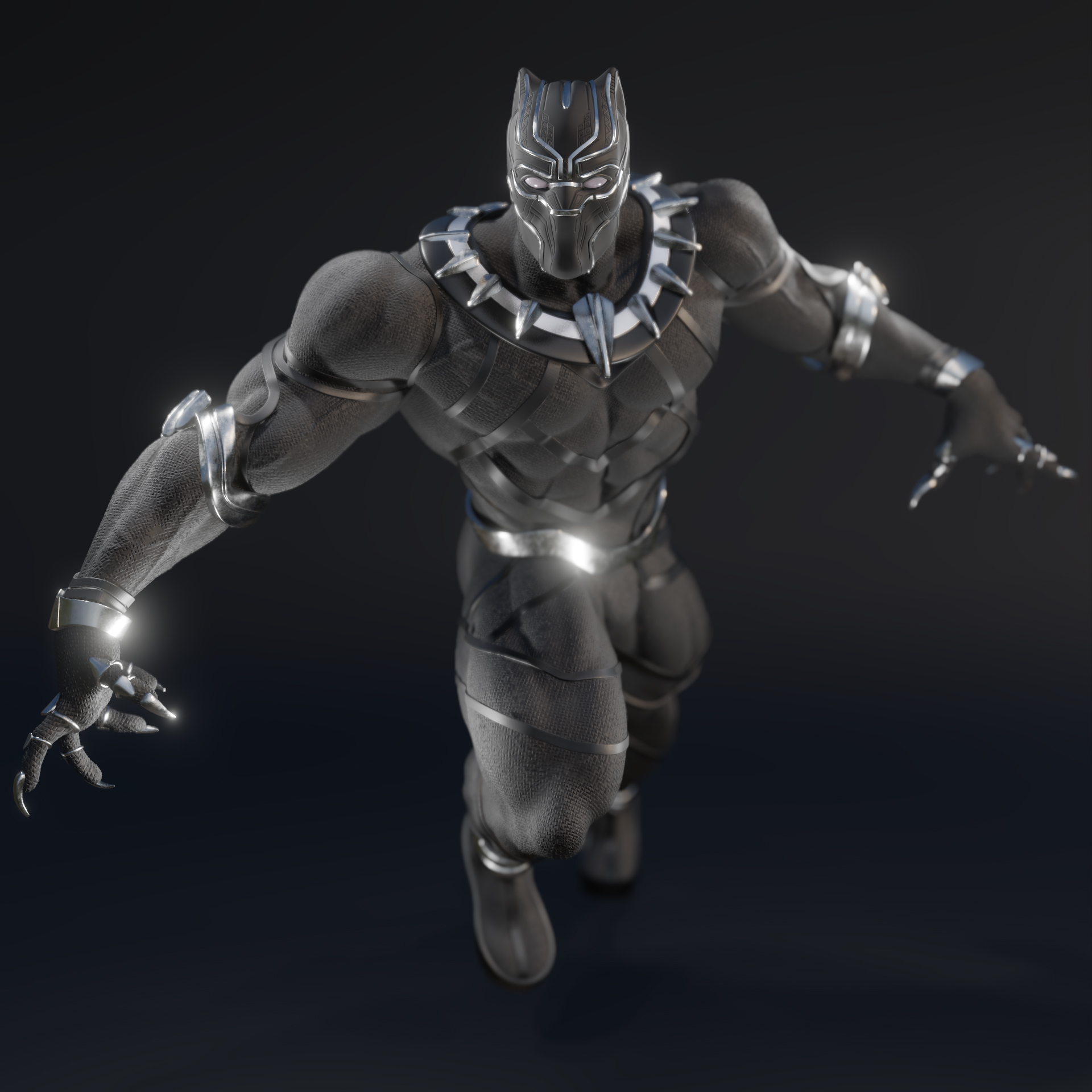 Black Panther fanart - ZBrushCentral