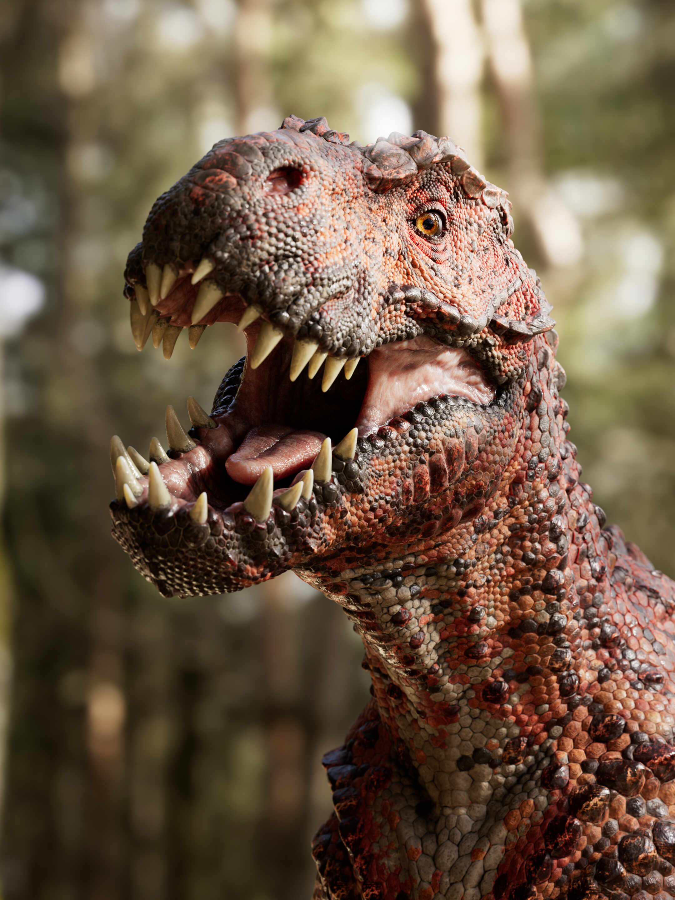 Dinosaur Head - ZBrushCentral