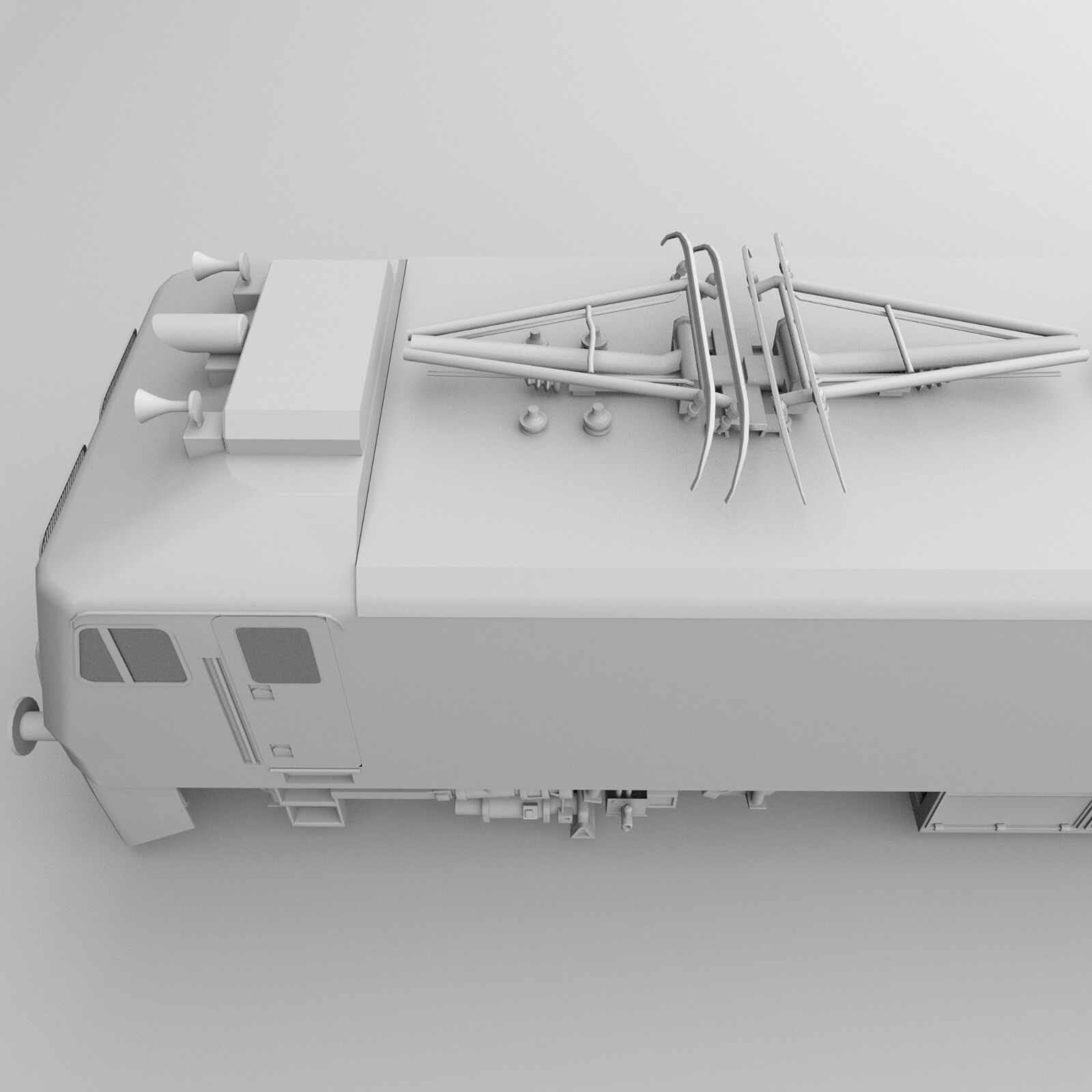 WAP 7 Locomotive - ZBrushCentral