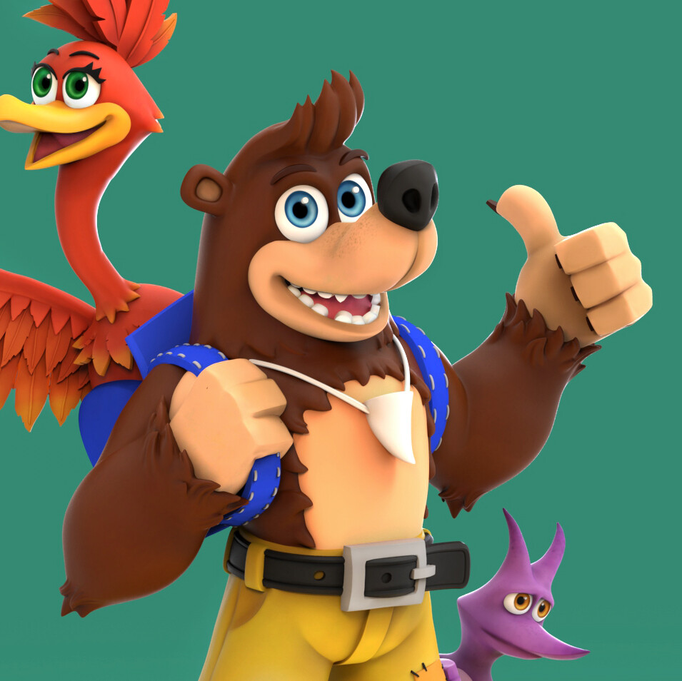 Banjo-Kazooie Remastered Fan Art - ZBrushCentral Banjo-Kazooie Remastered Fan Art - ZBrushCentral