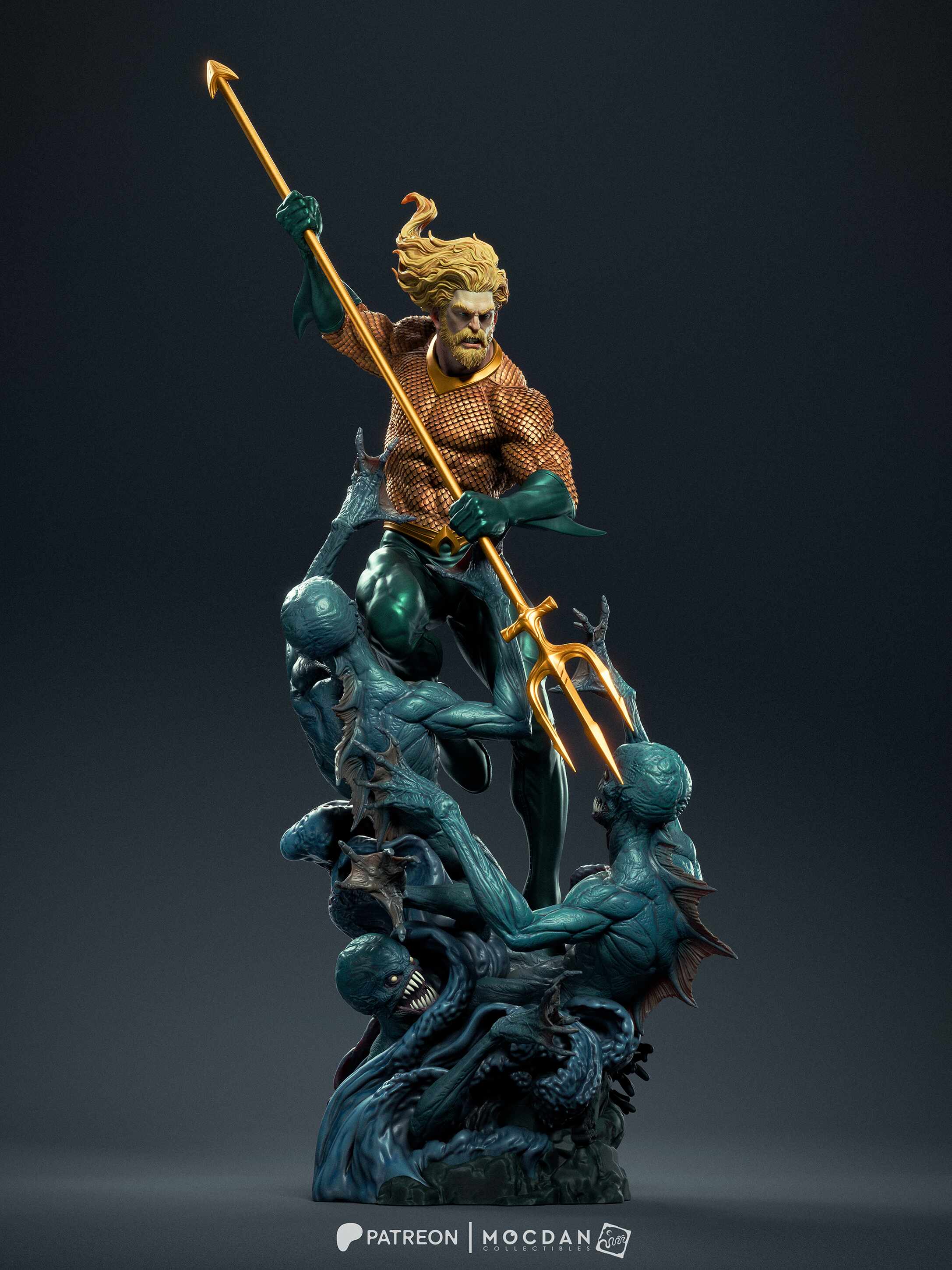 Aquaman - DC Figure - ZBrushCentral