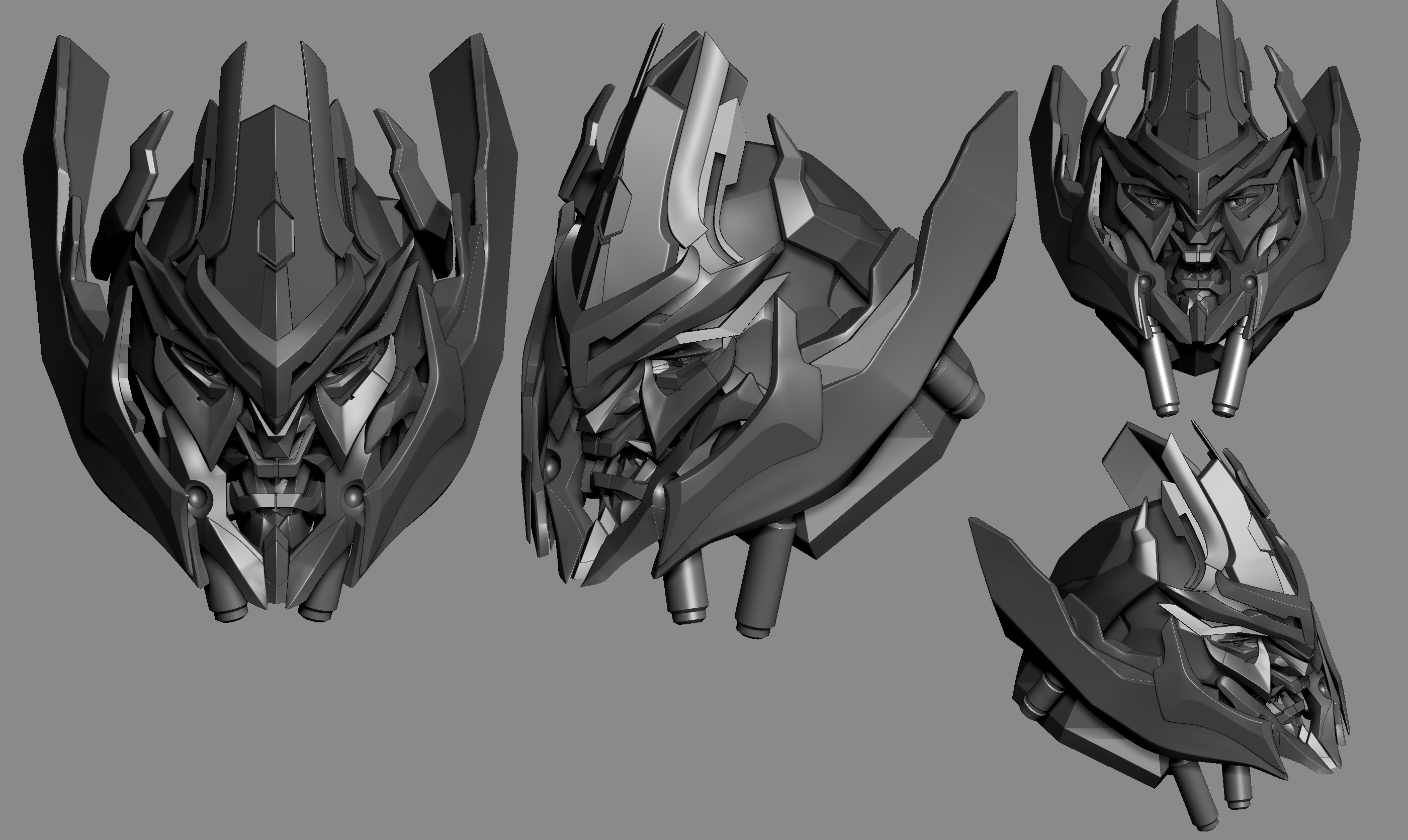 Megatron from Transformers Dark of the Moon - ZBrushCentral