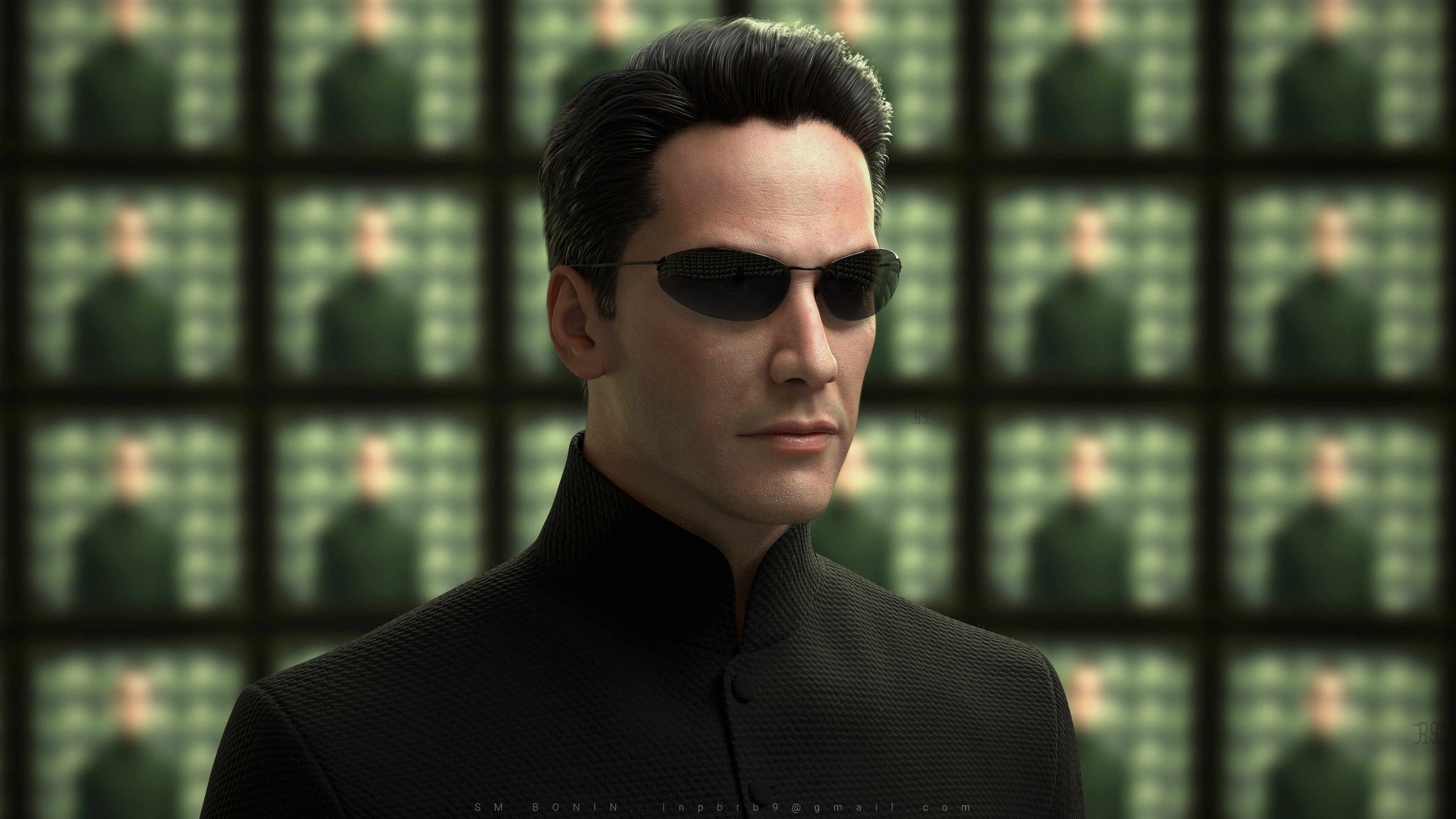Keanu Reeves Matrix Neo