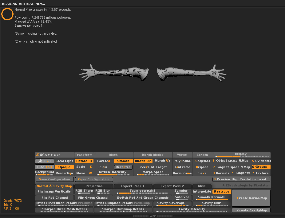 How can I render polygroup correctly by zmapper? - ZBrushCentral