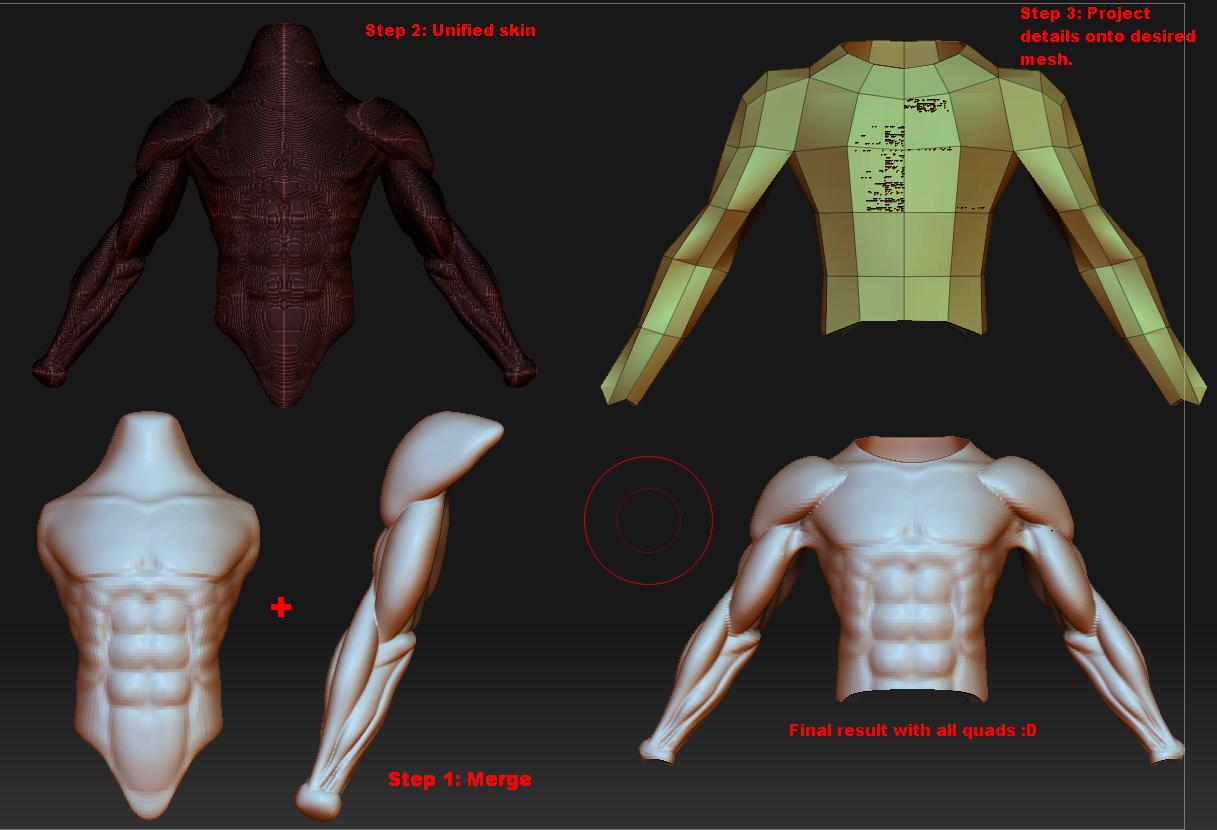 Unified skinning FTW! >,> (Mini-tutorial) - ZBrushCentral