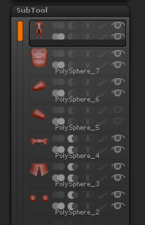 subtool pallete - doubled icons - ZBrushCentral