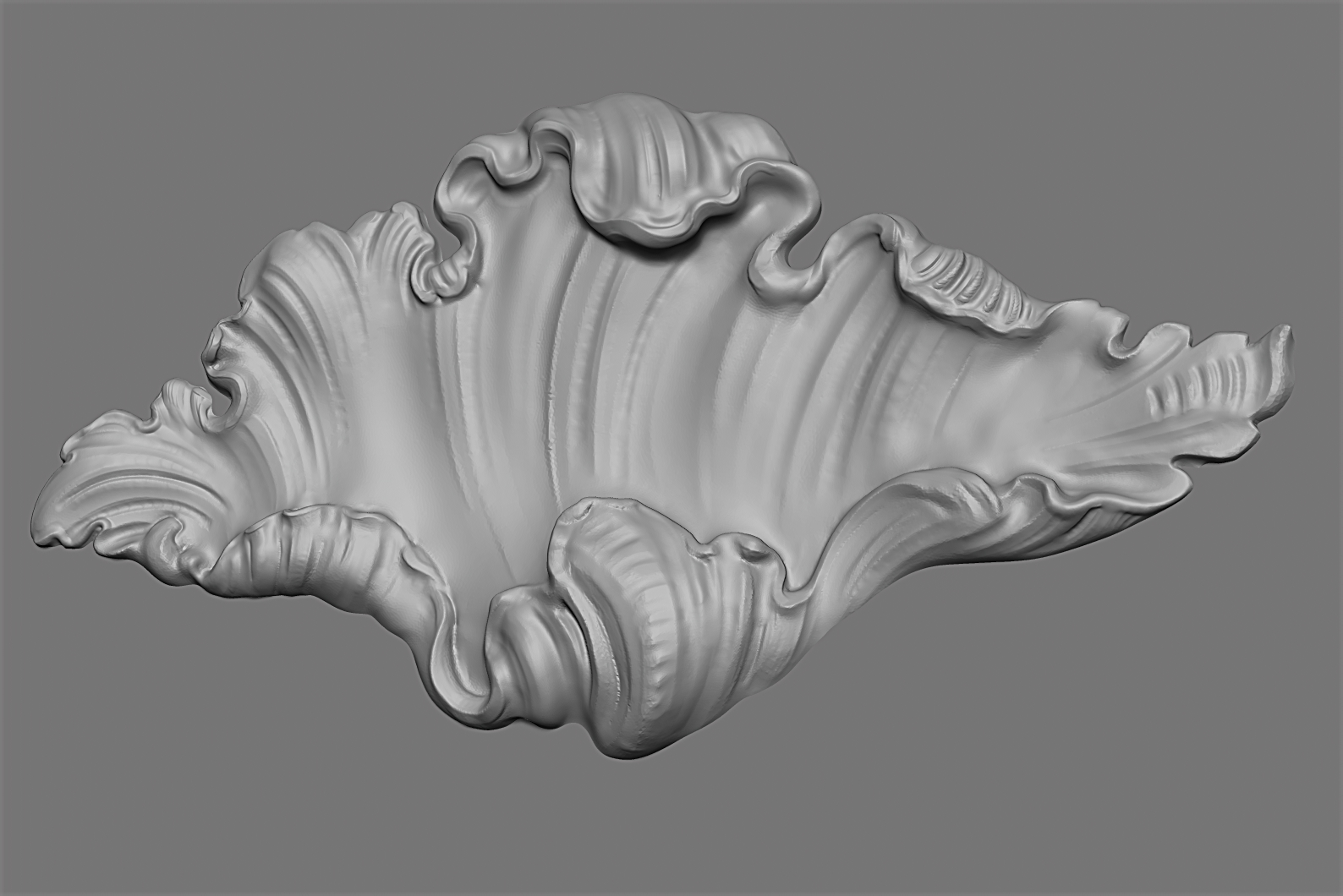 A fast sculpting of a rocaille - ZBrushCentral