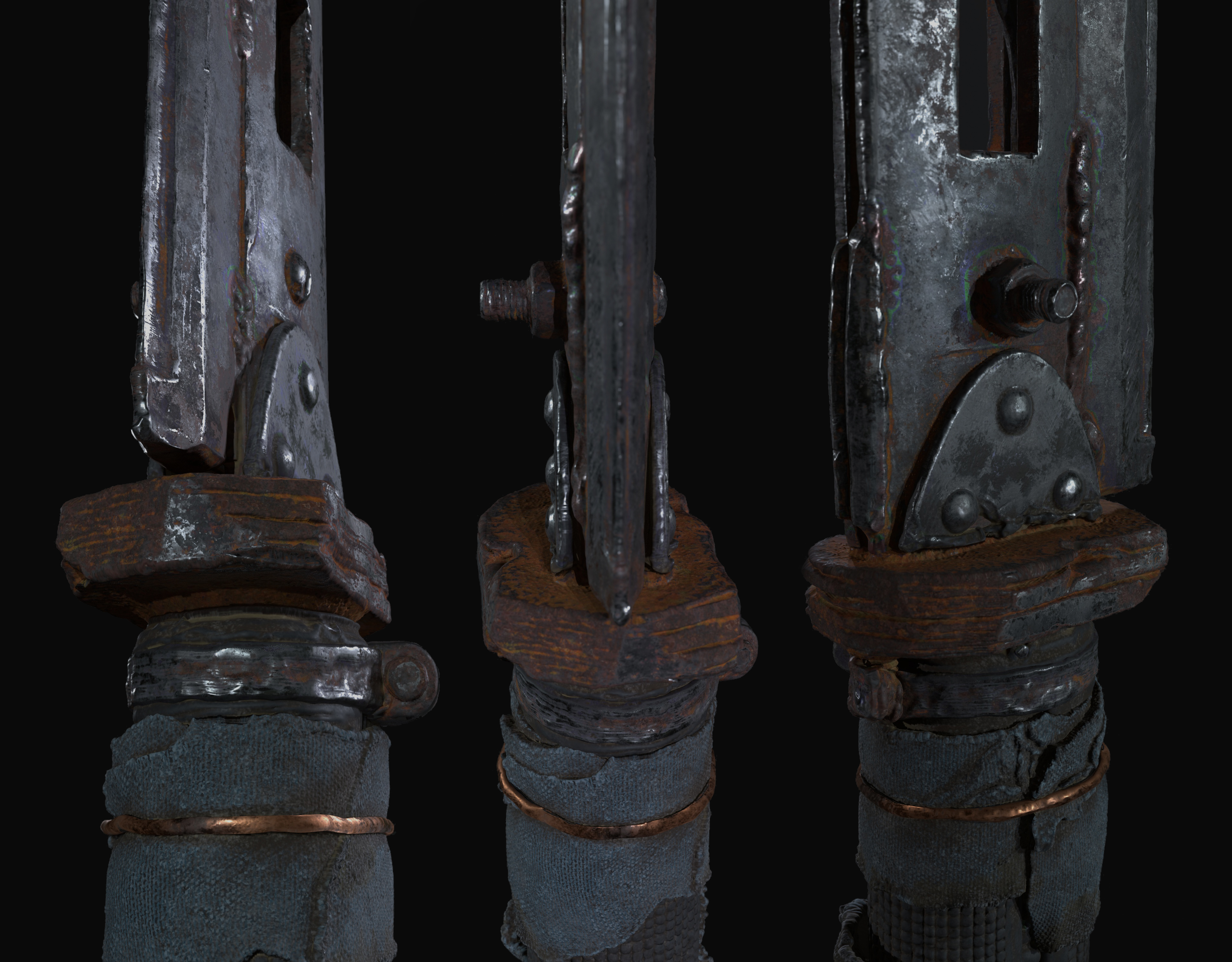 Post apocalyptic melee weapon - ZBrushCentral