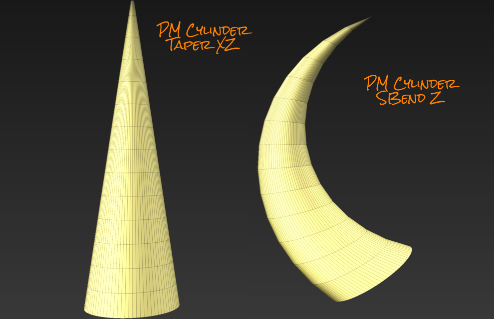 how to bend and taper a detailed column. - ZBrushCentral