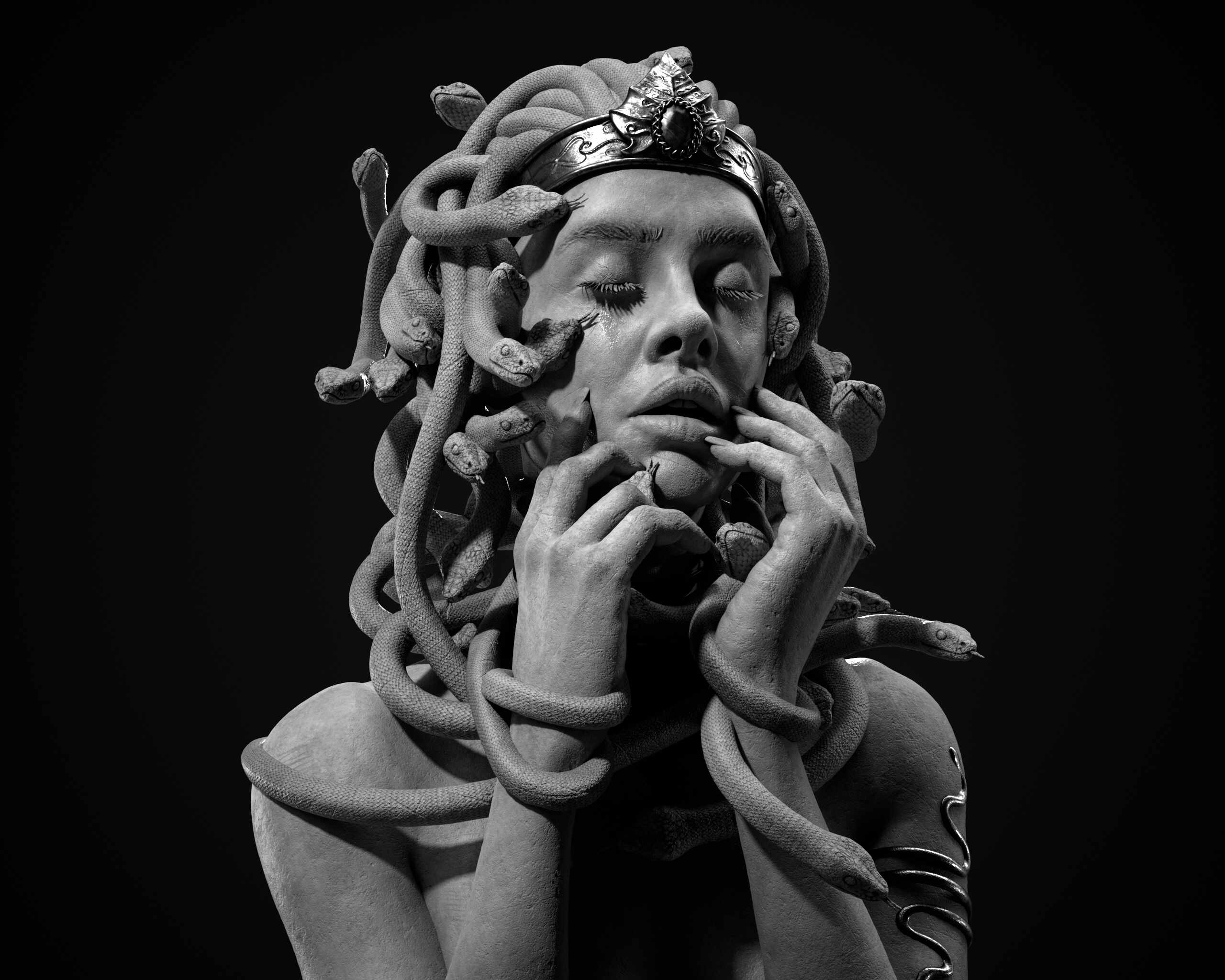 Medusa The Cursed Priestess