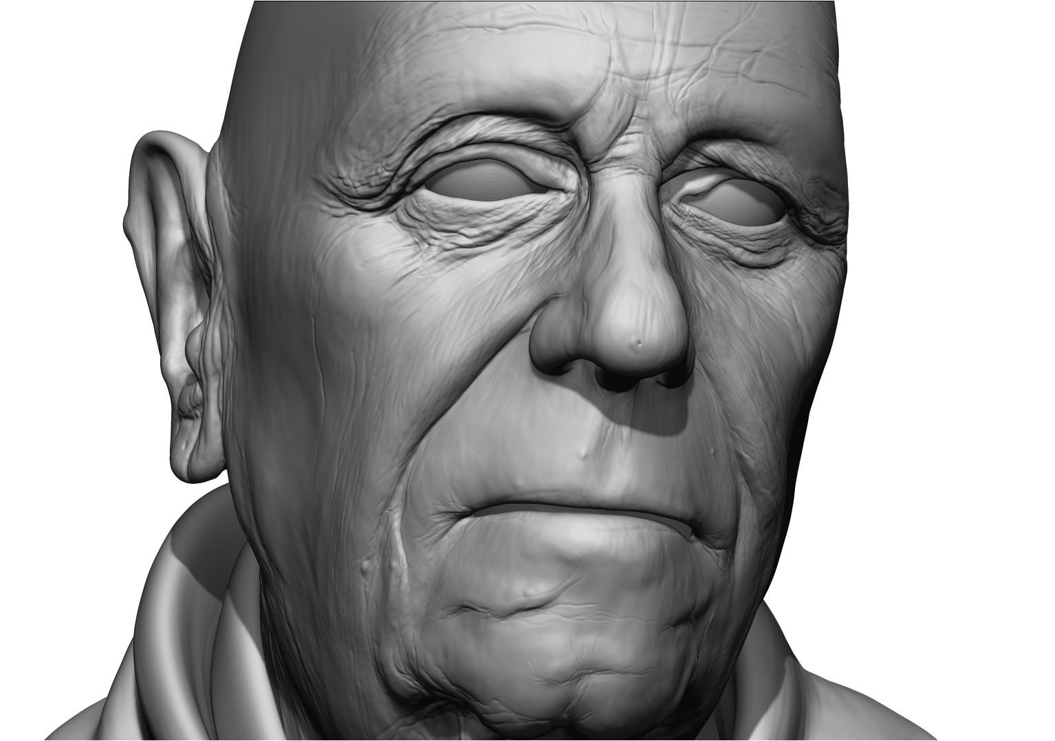 Old Men Work in progress - ZBrushCentral