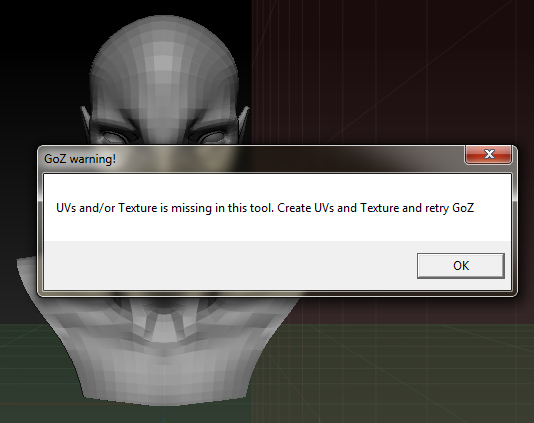 Goz not working - ZBrushCentral
