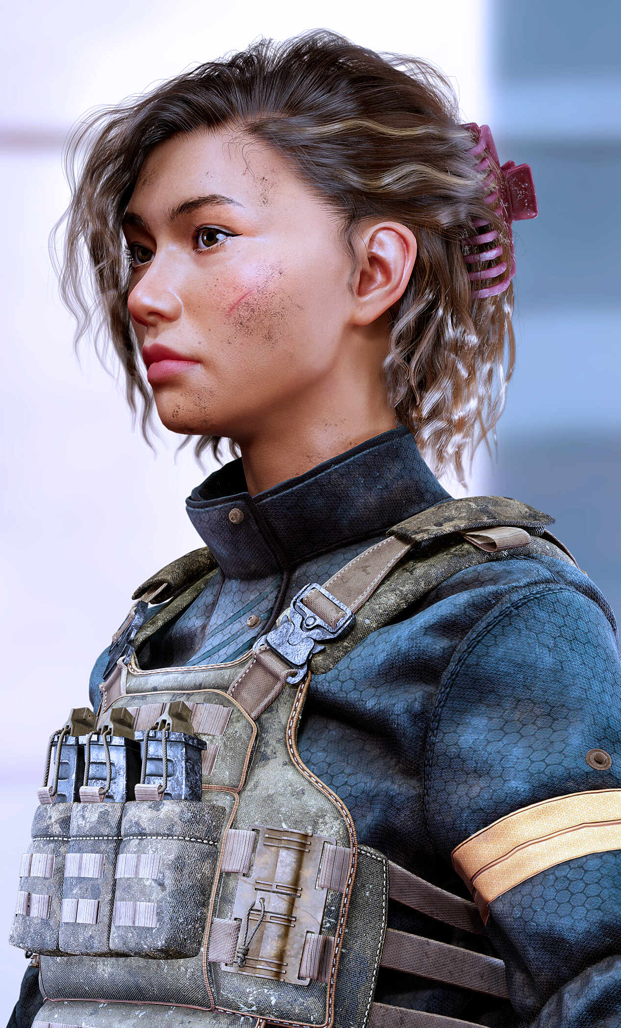 Nira: Portrait of a Survivor - ZBrushCentral