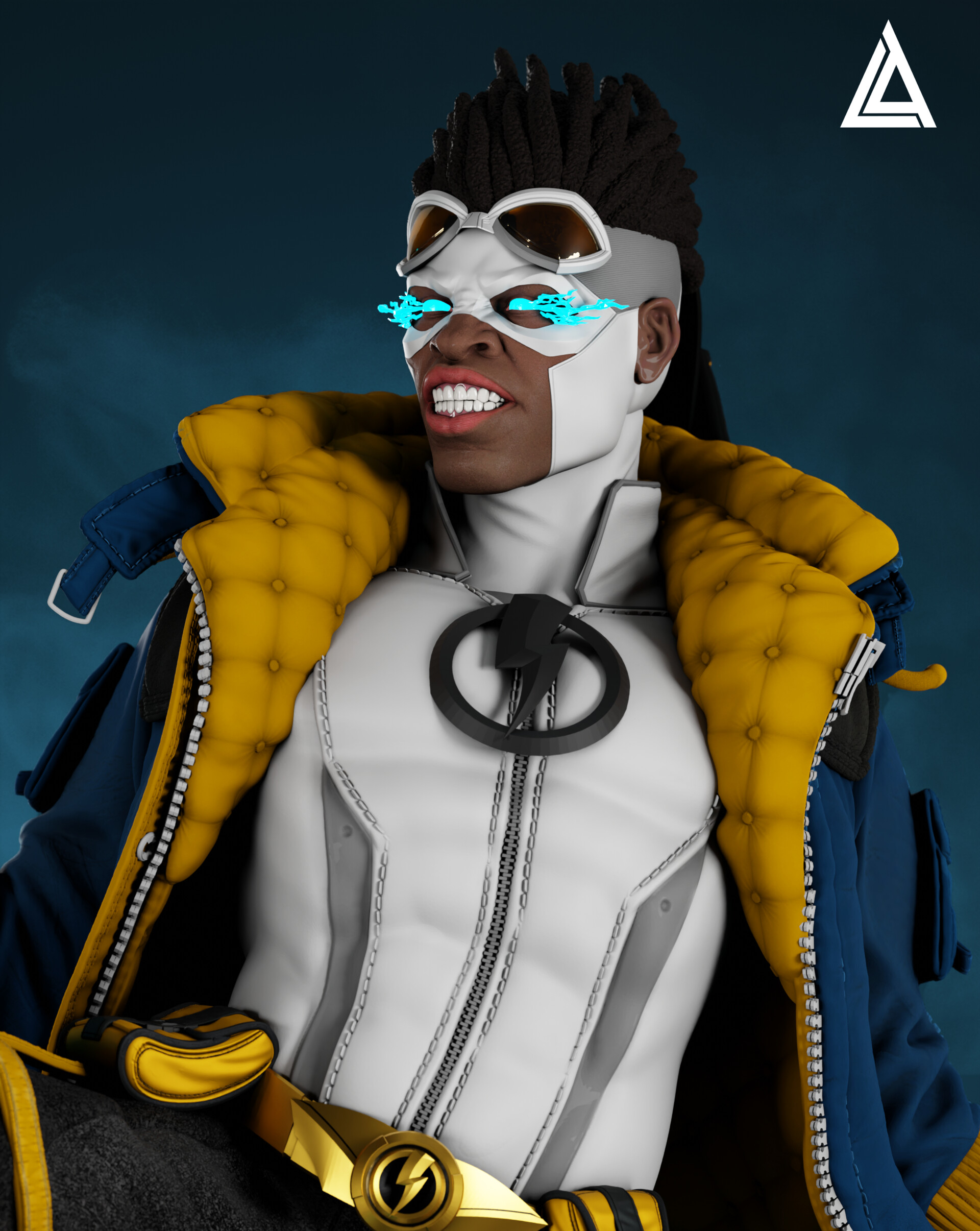 Static Shock Statue - ZBrushCentral