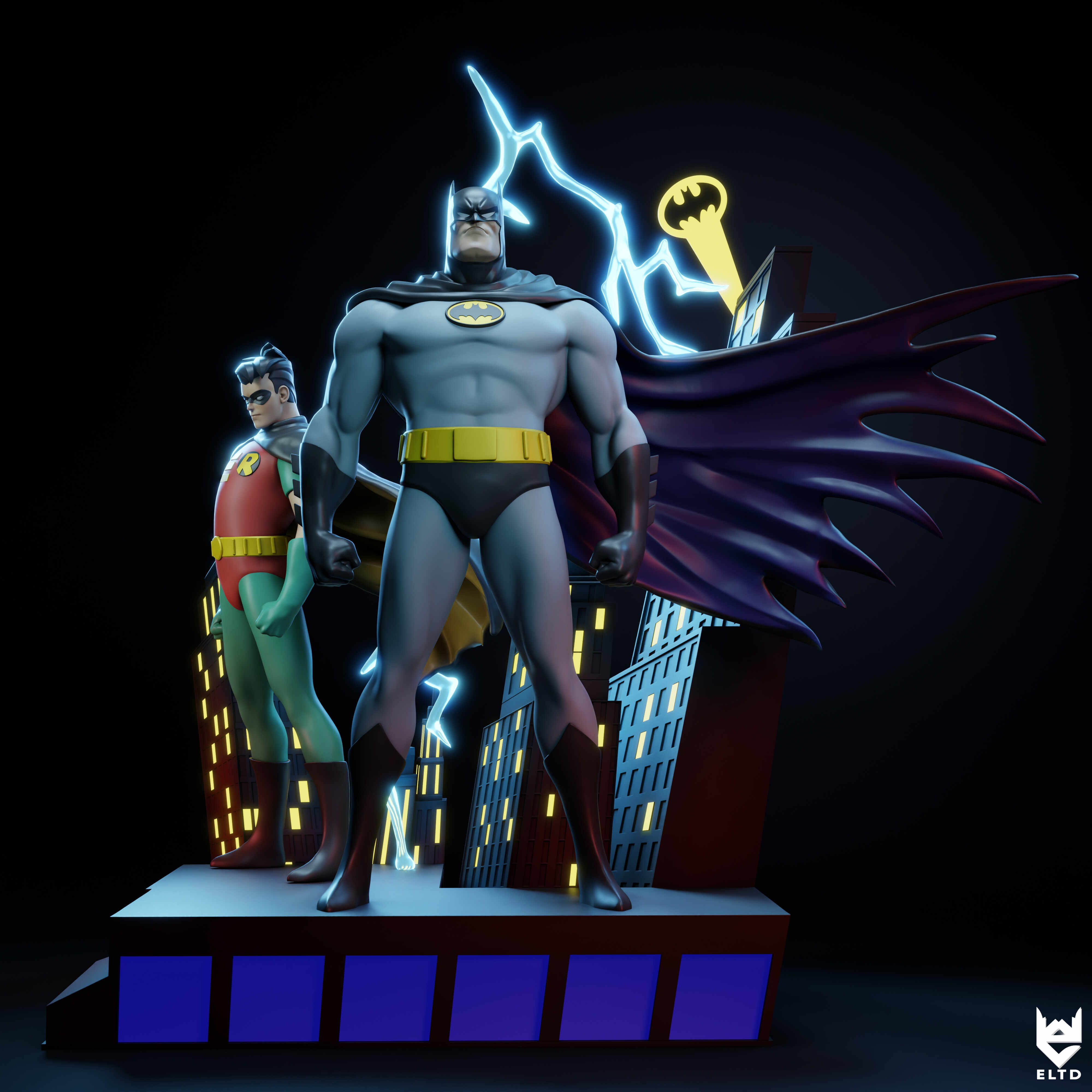 Batman & Robin - ZBrushCentral