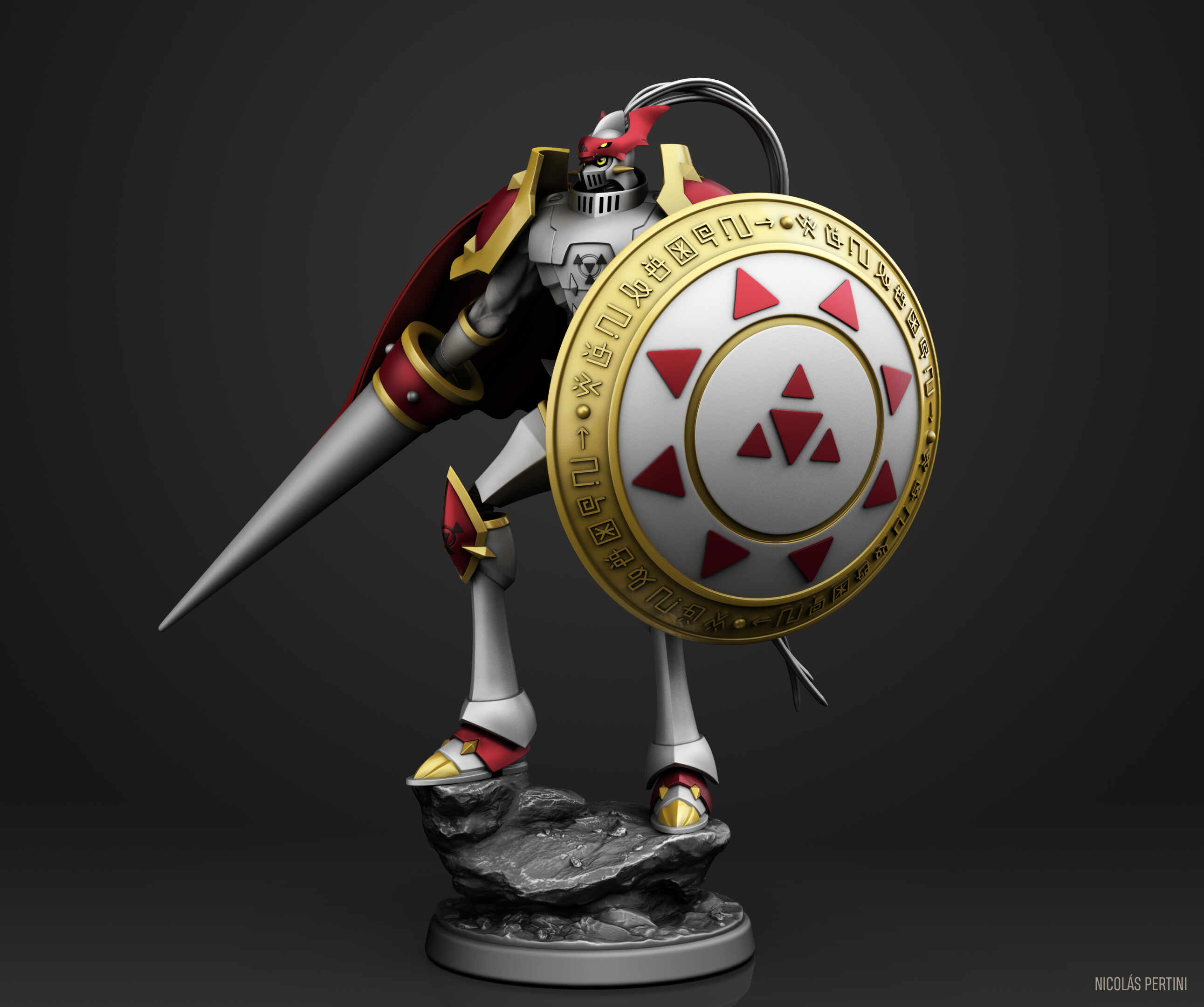 Gallantmon - ZBrushCentral