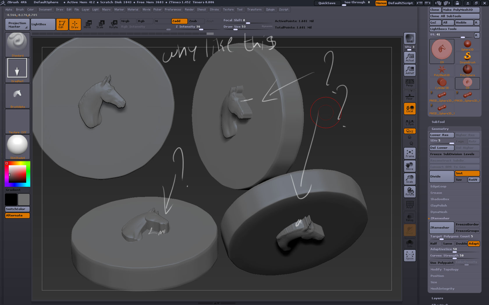 please help me... - ZBrushCentral