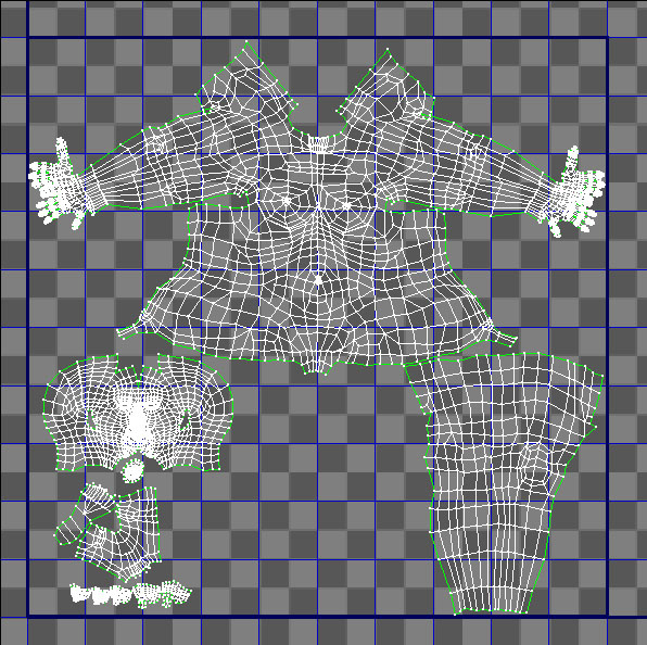 Optimal Character UV layout - ZBrushCentral