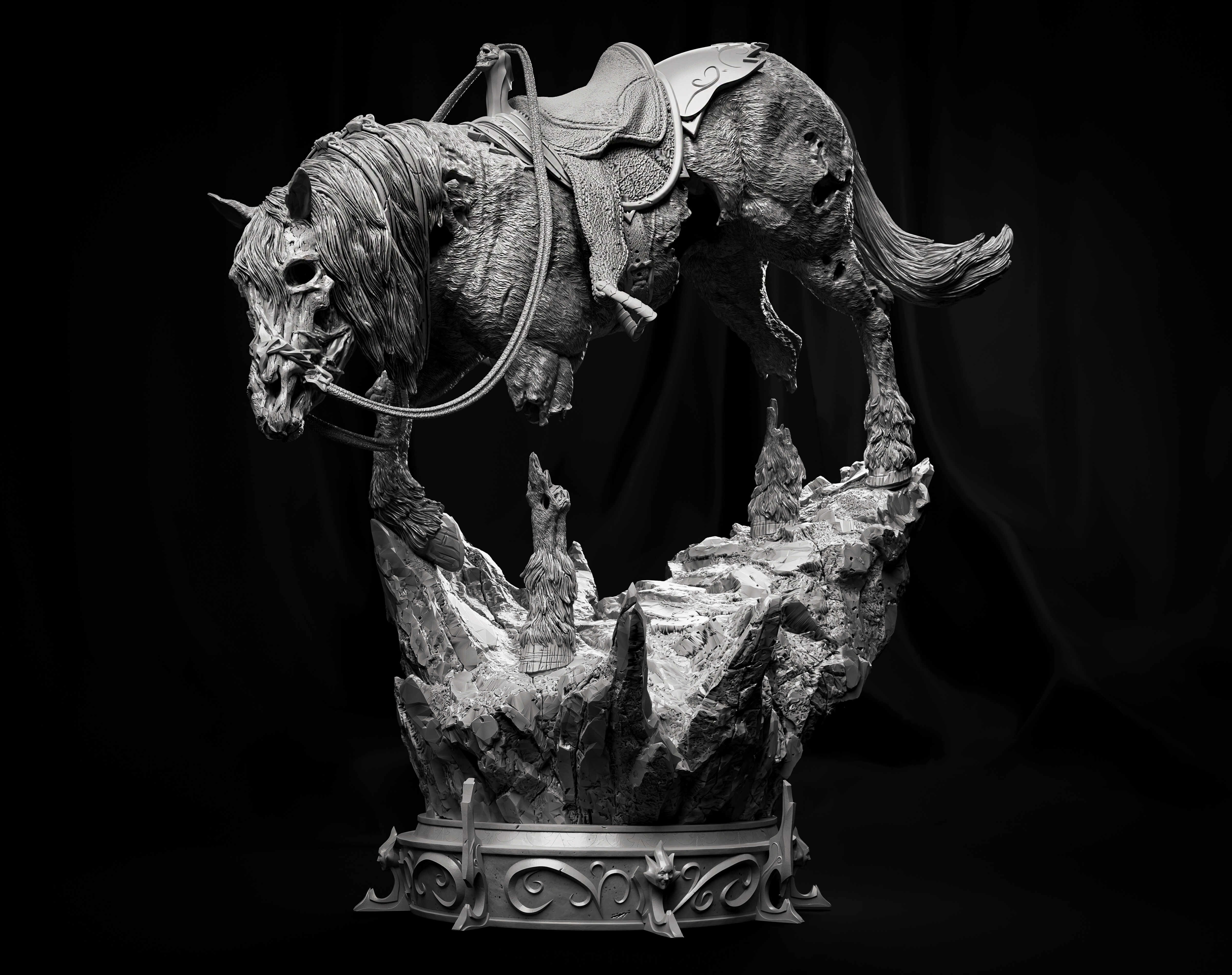 The Dark Rider - ZBrushCentral