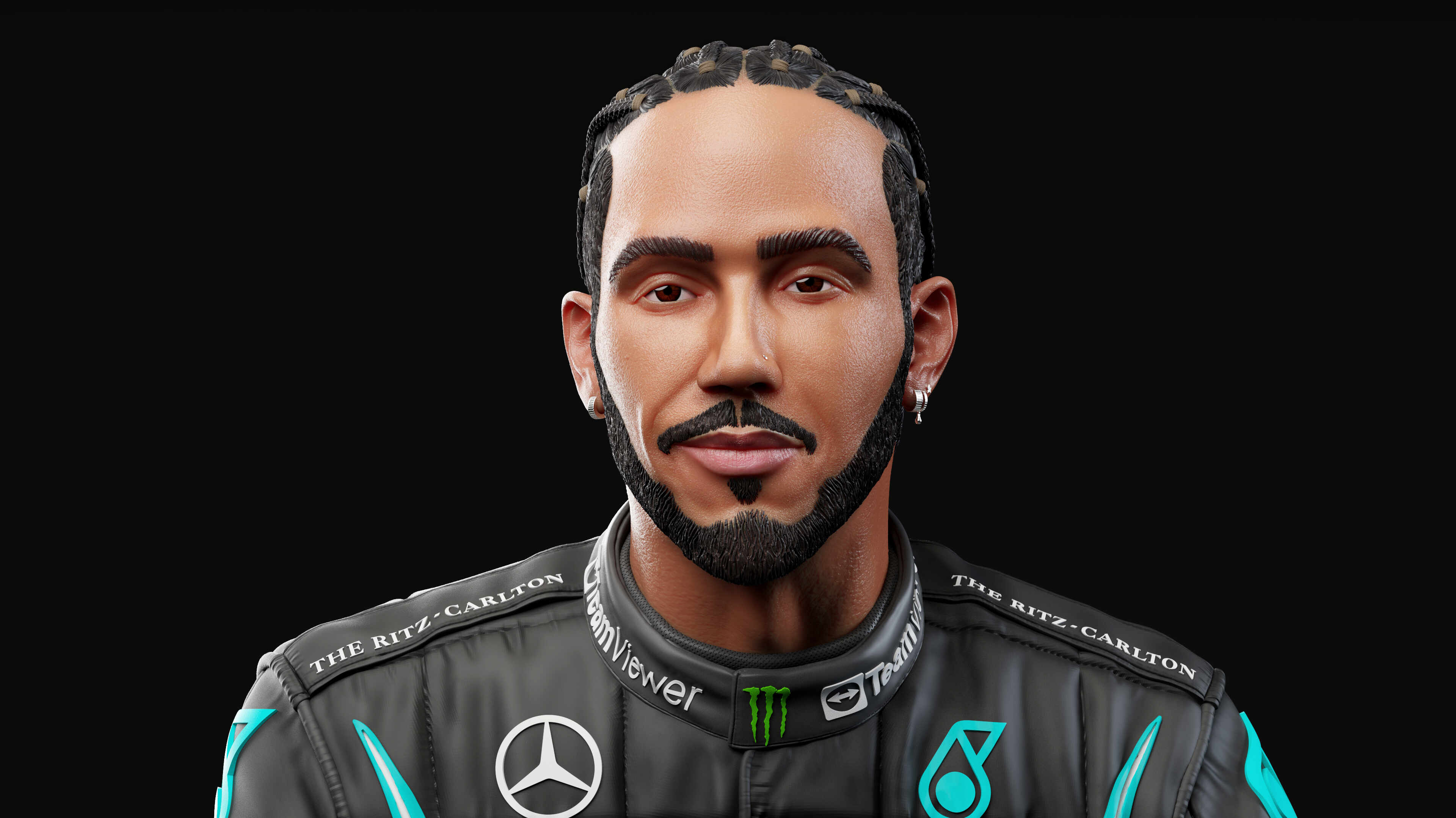 Lewis Hamilton - ZBrushCentral