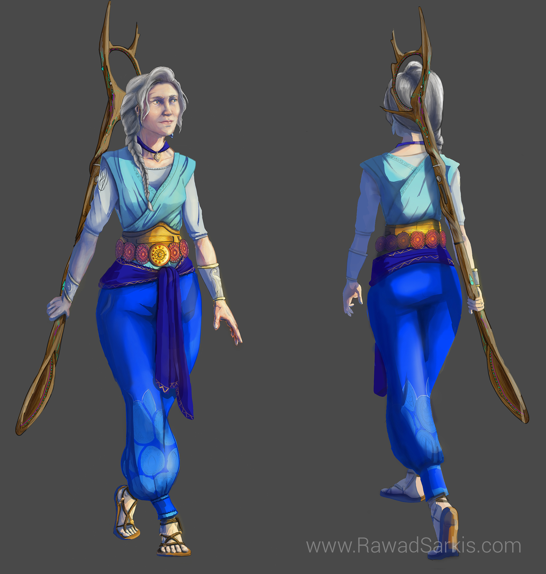 Silver Mage (Realtime) - ZBrushCentral