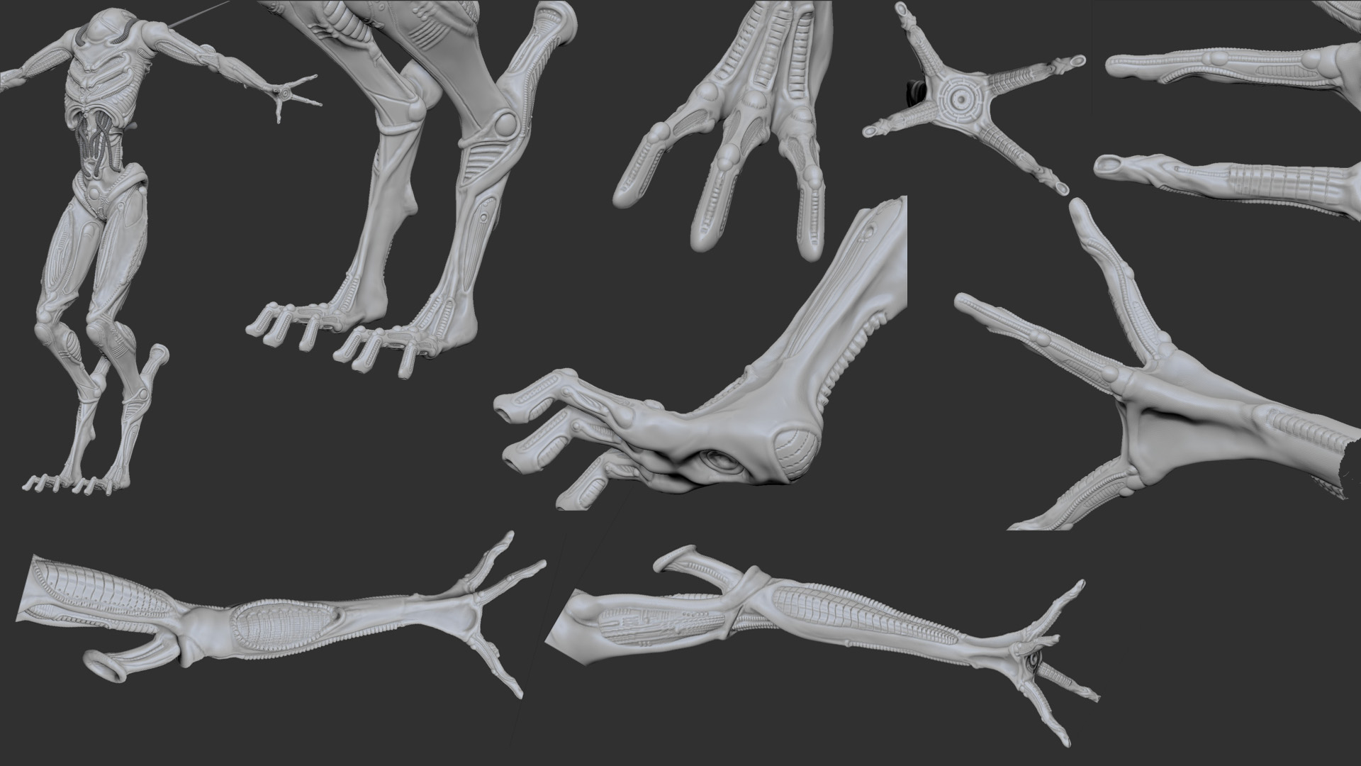 Biomechanical Designs - ZBrushCentral