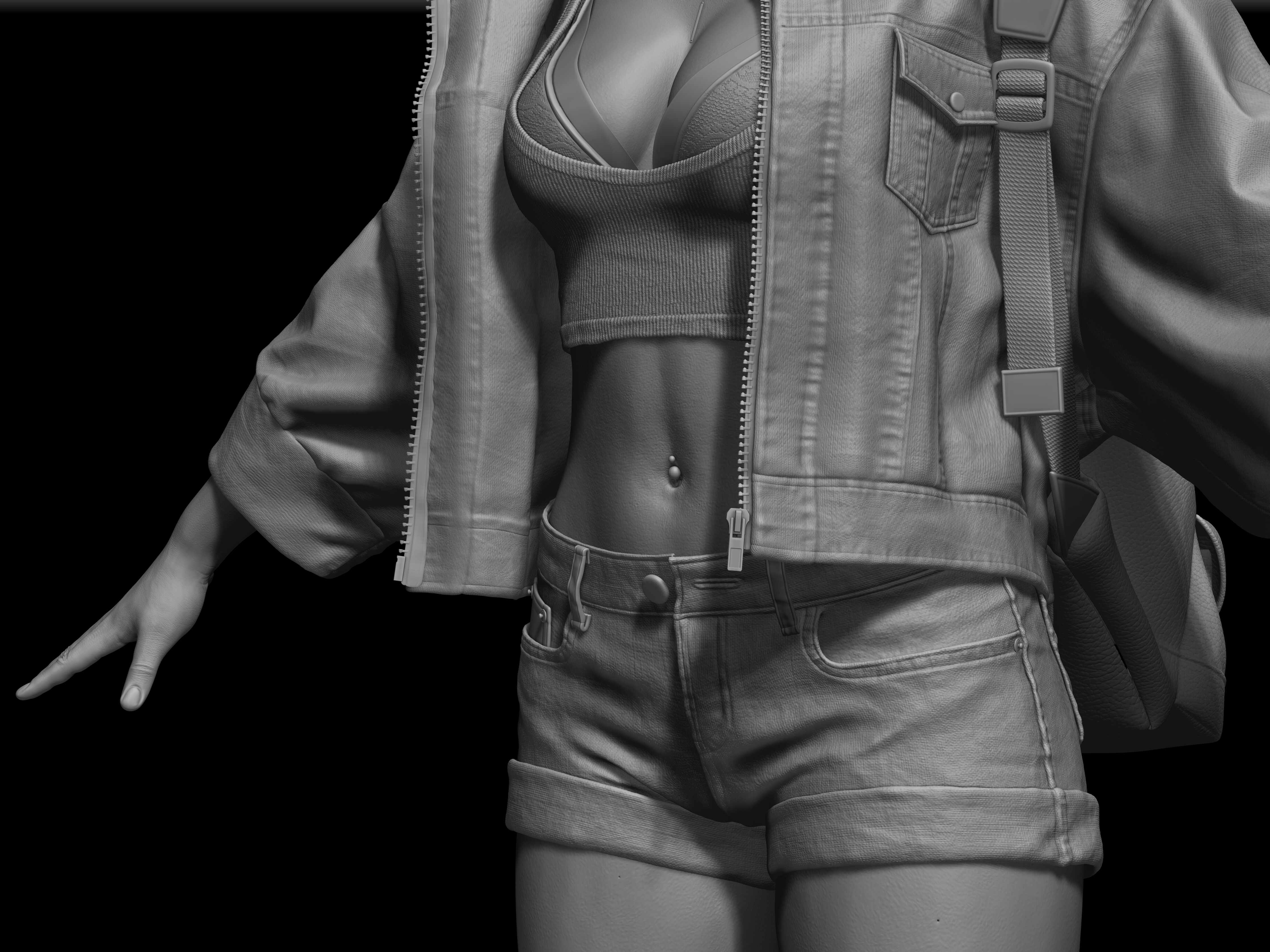 3d character practice - ZBrushCentral