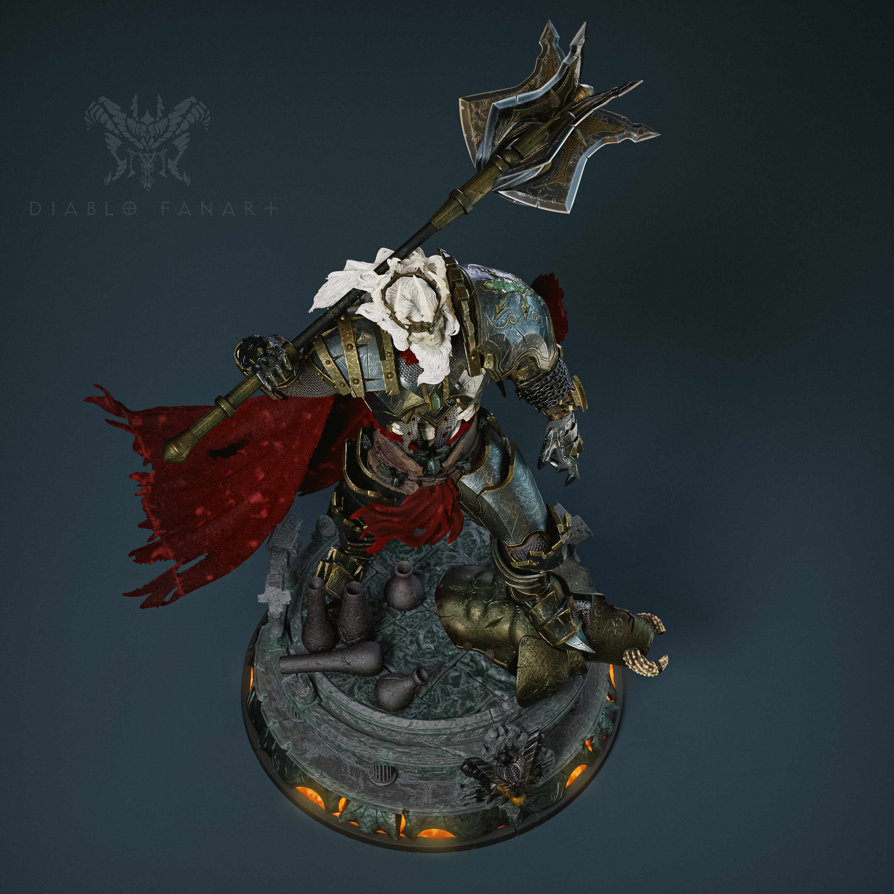 Leoric King - Lord of the Armies of Khanduras - ZBrushCentral