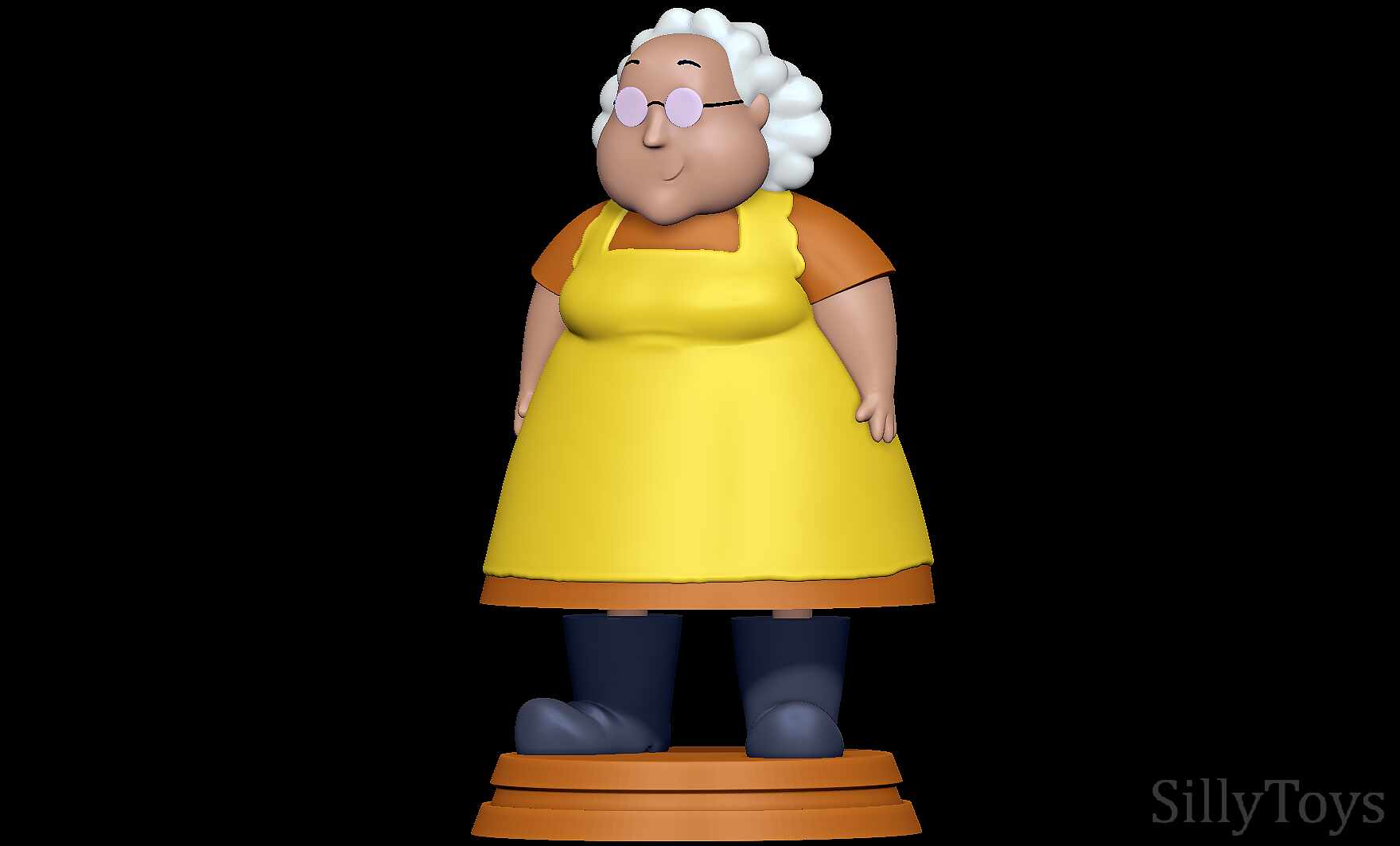 Muriel Bagge - Courage the Cowardly Dog 3D print model - ZBrushCentral