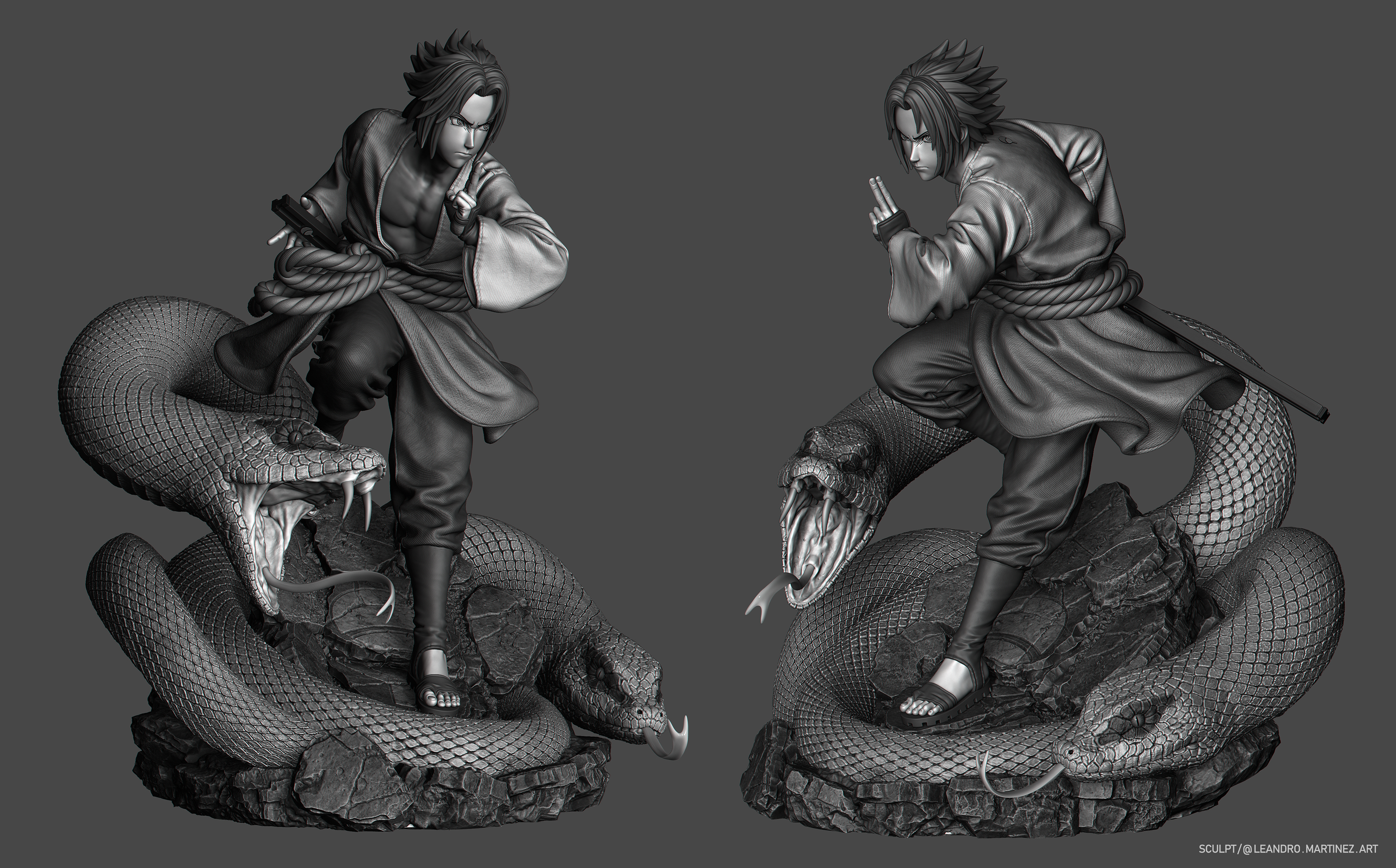 Sasuke - ZBrushCentral