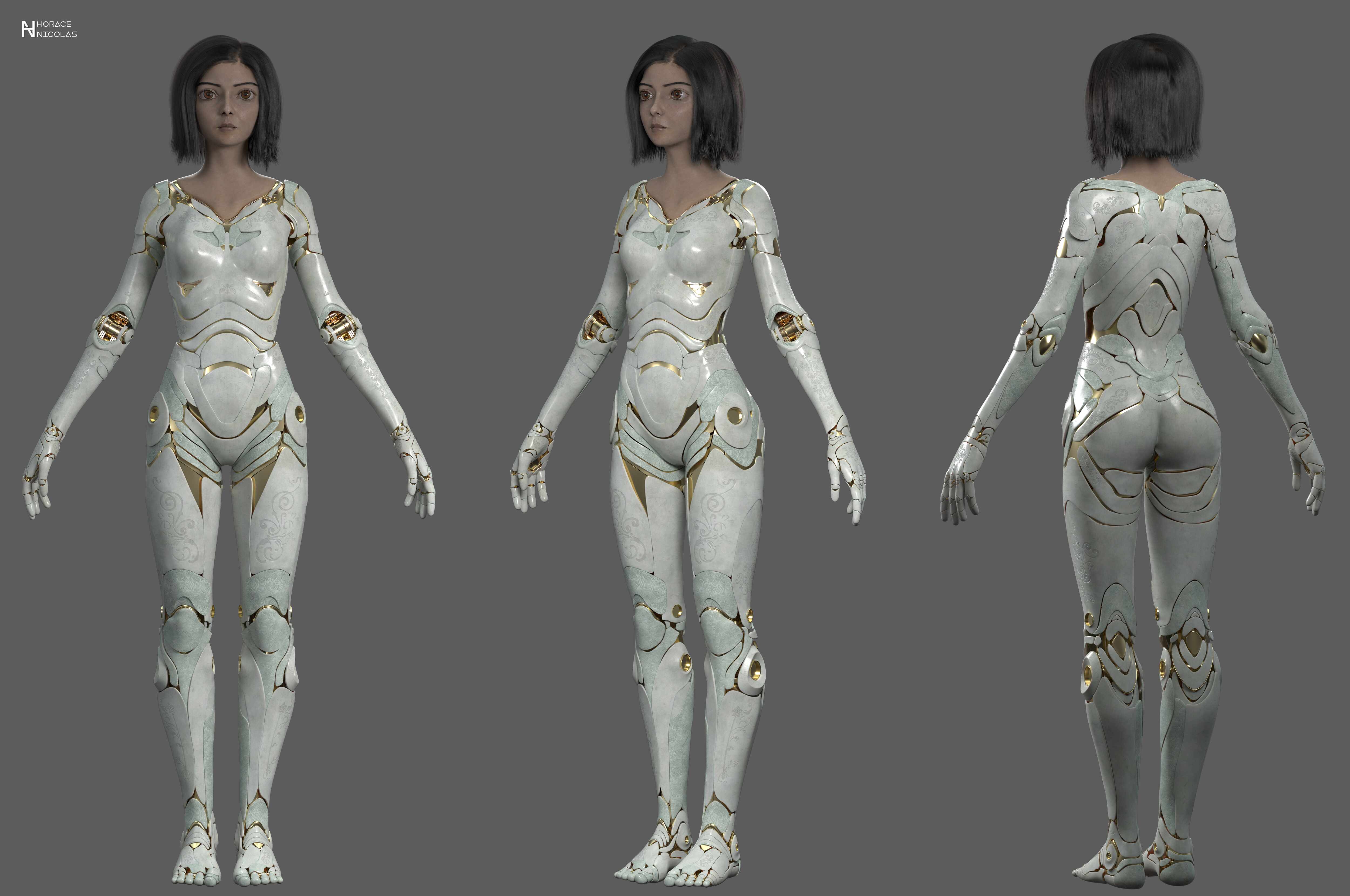 Alita Battle Angel Gunnm Zbrushcentral