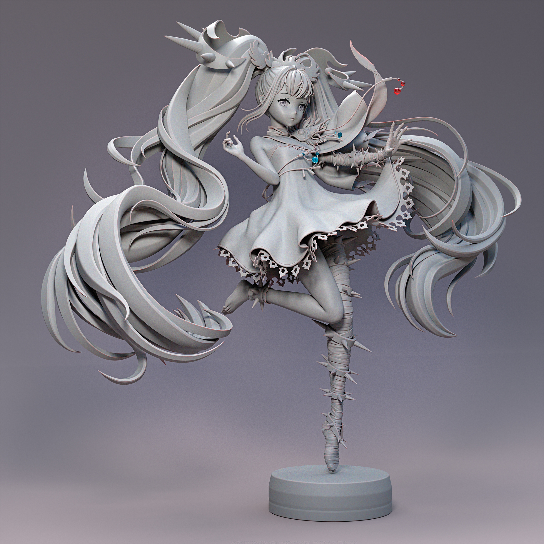 Wave girl - ZBrushCentral