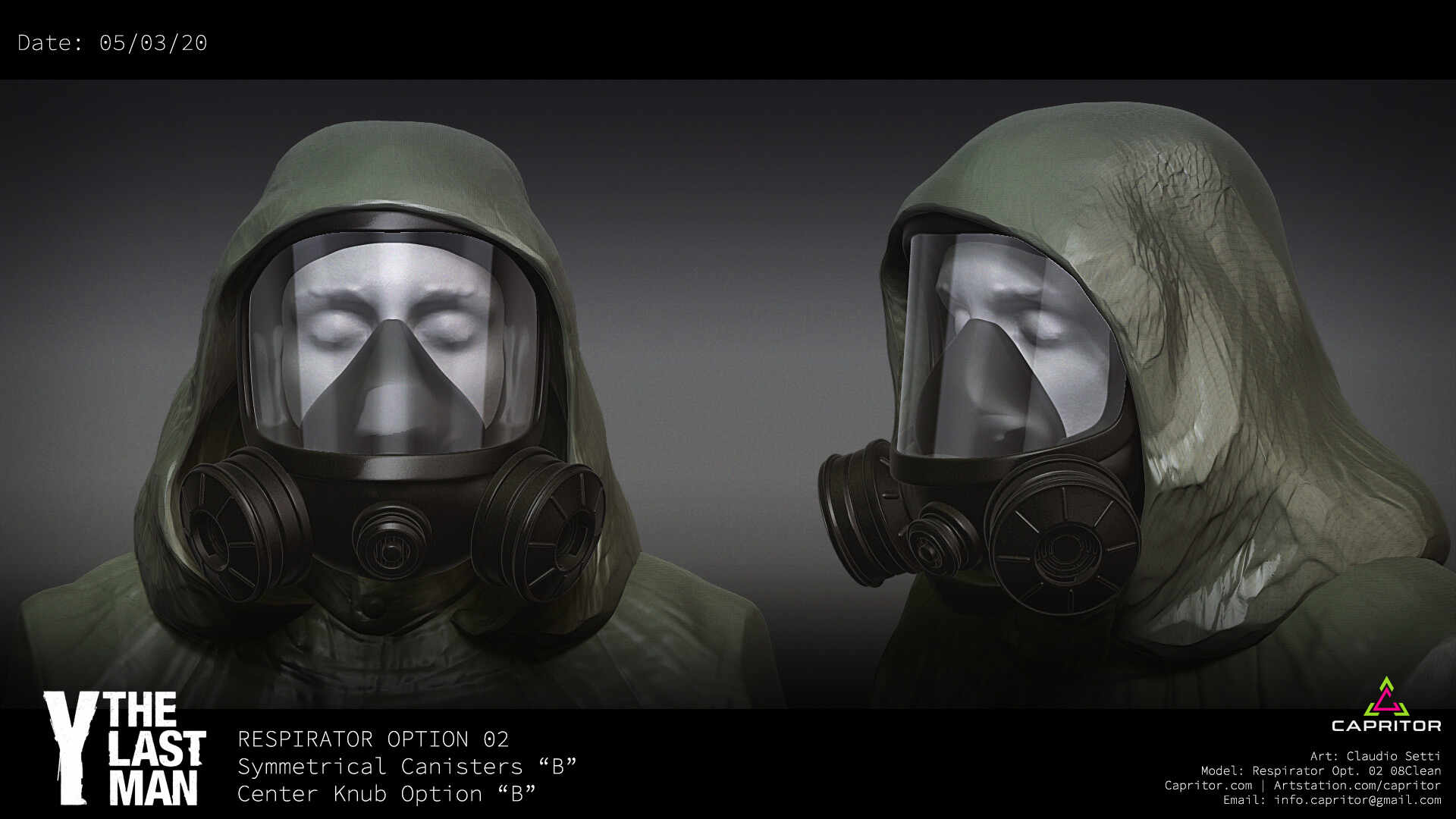Gas Mask Concept Art