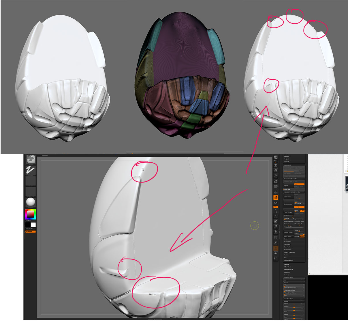 need help withPanel Loops - ZBrushCentral
