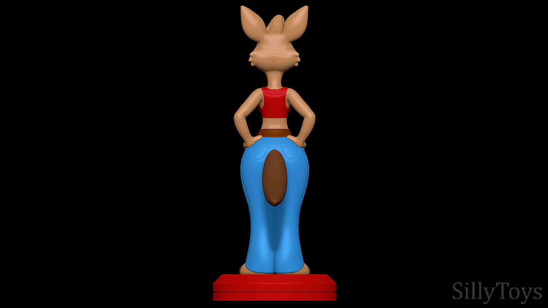 Matilda Roo Skippy Adventures in Bushtown 3D print - ZBrushCentral