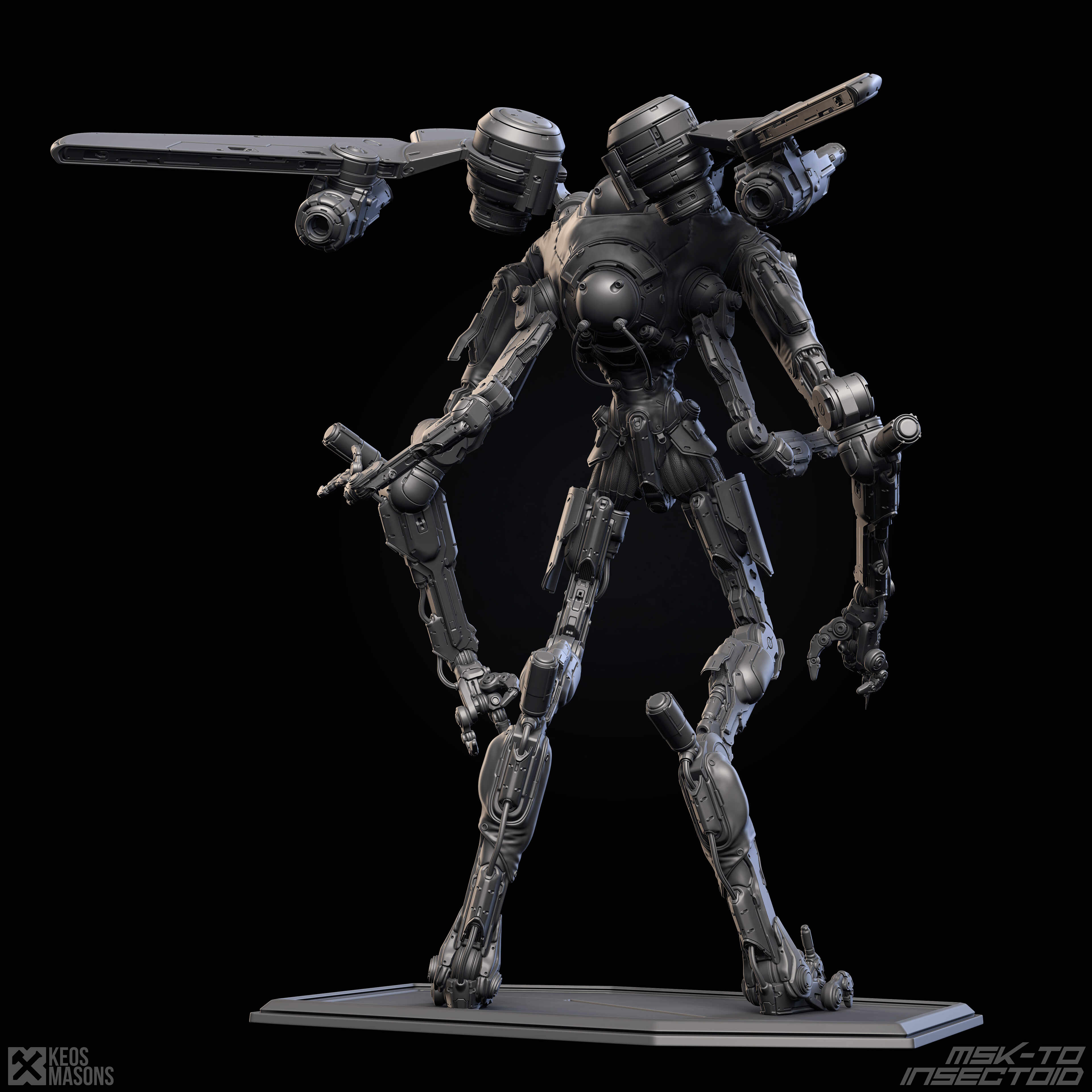 M.S.K.-T0 / Insectoids - ZBrushCentral