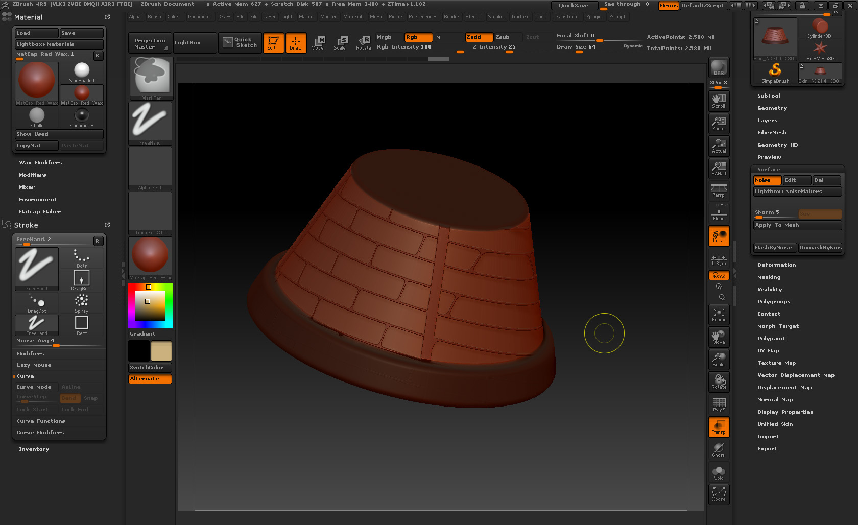 Aligning Patterns - ZBrushCentral