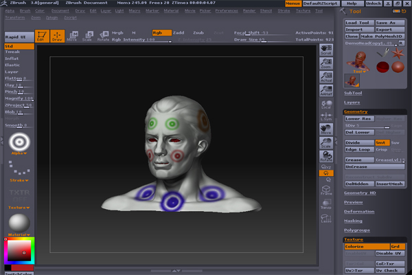 how to change to sphereical projection??? - ZBrushCentral