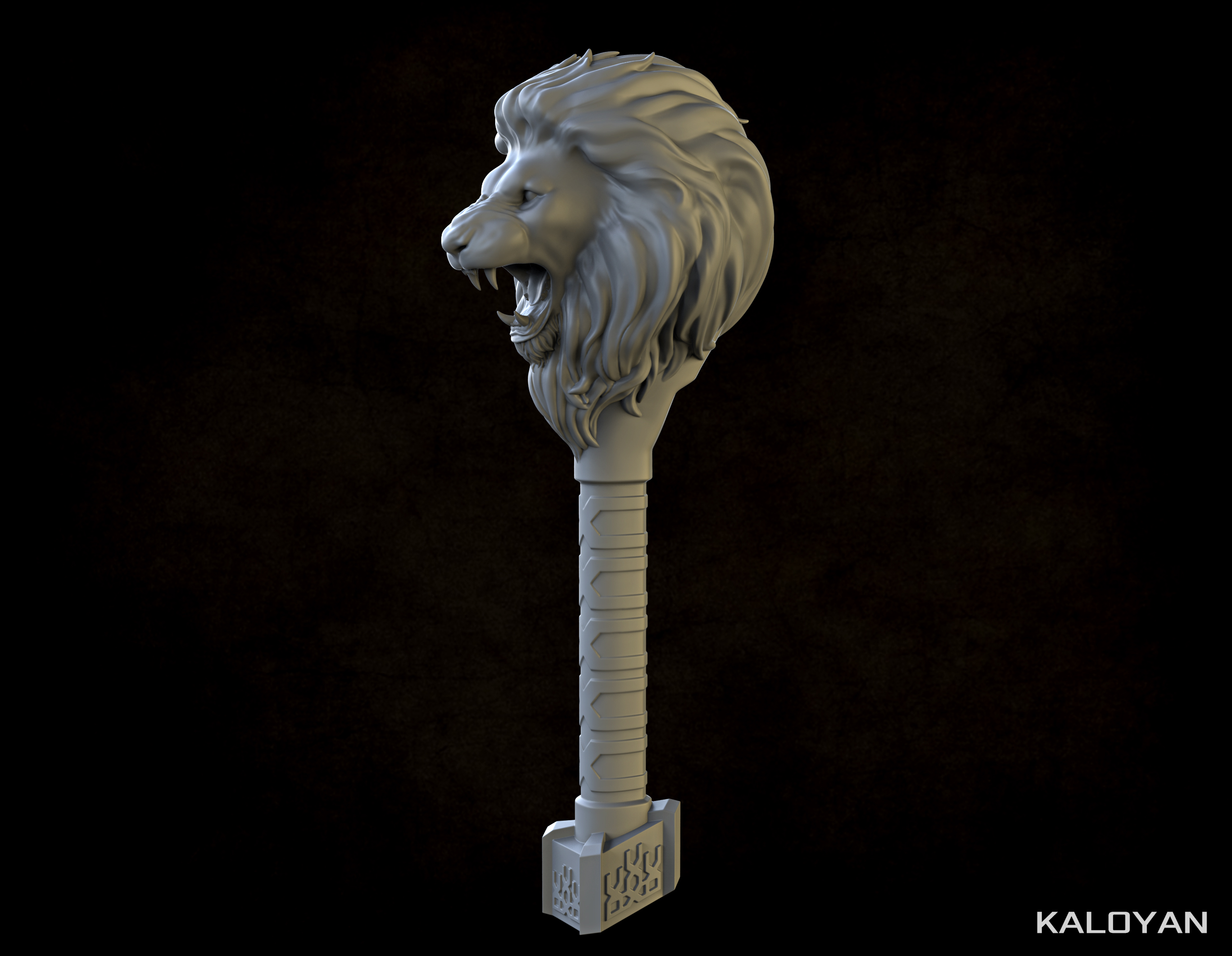 Lion Hammer - ZBrushCentral