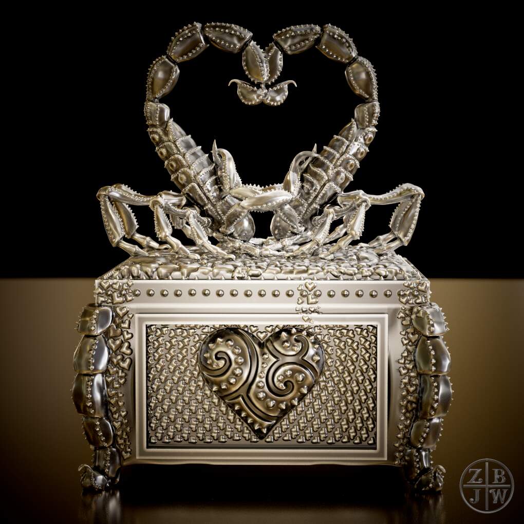 Scorpion Valentine Box - ZBrushCentral