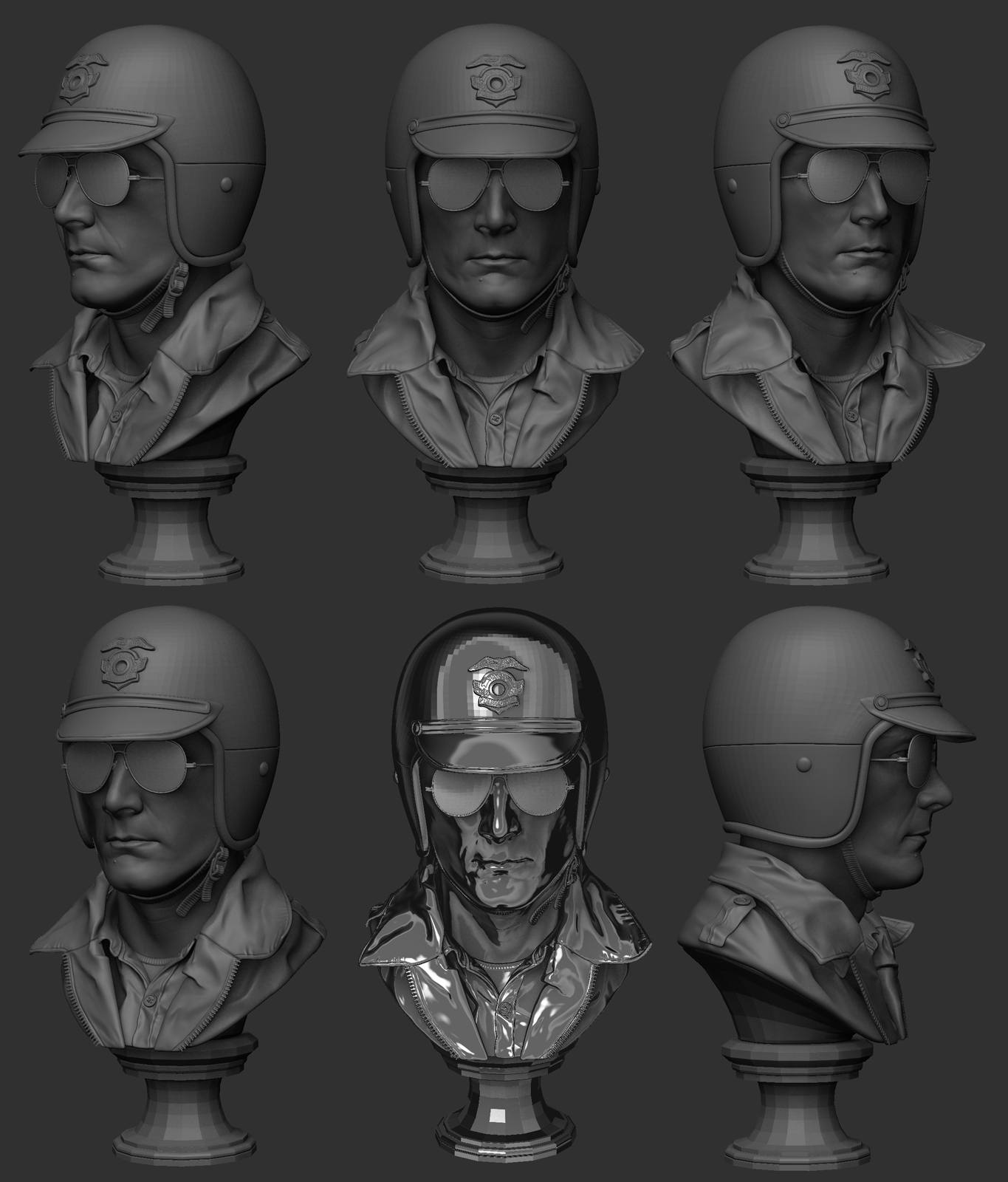 Memory Of Sci-Fi------Terminator2:Judgement Day - ZBrushCentral