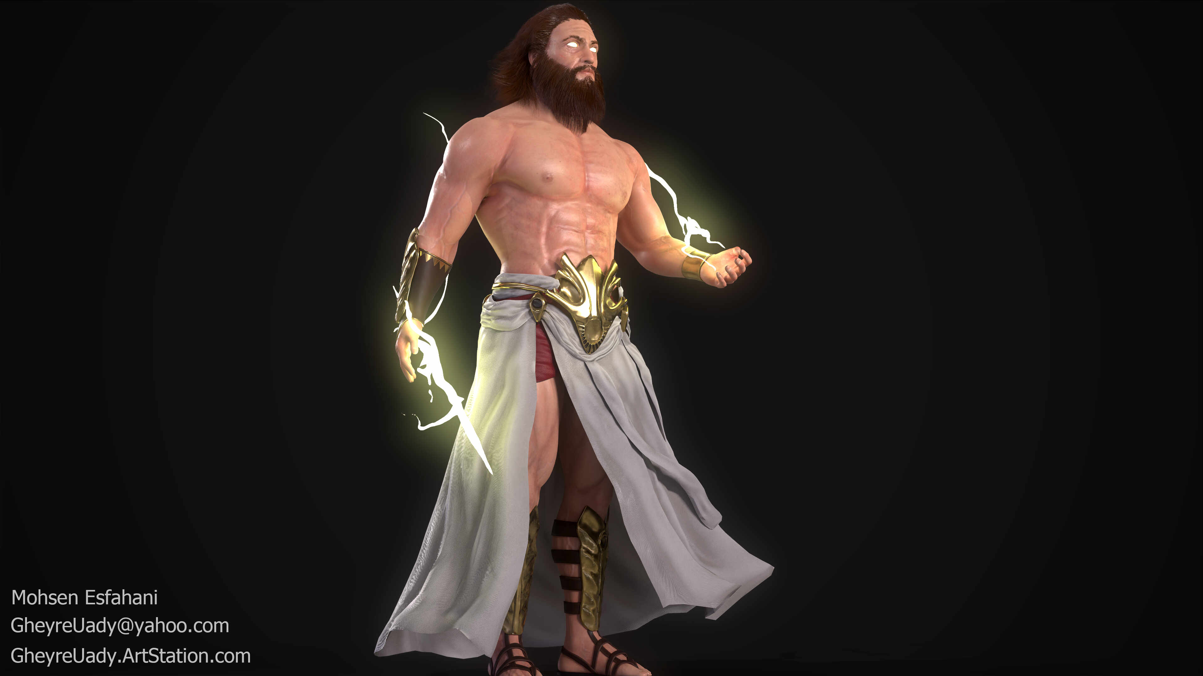 Zeus By GheyreUady - ZBrushCentral