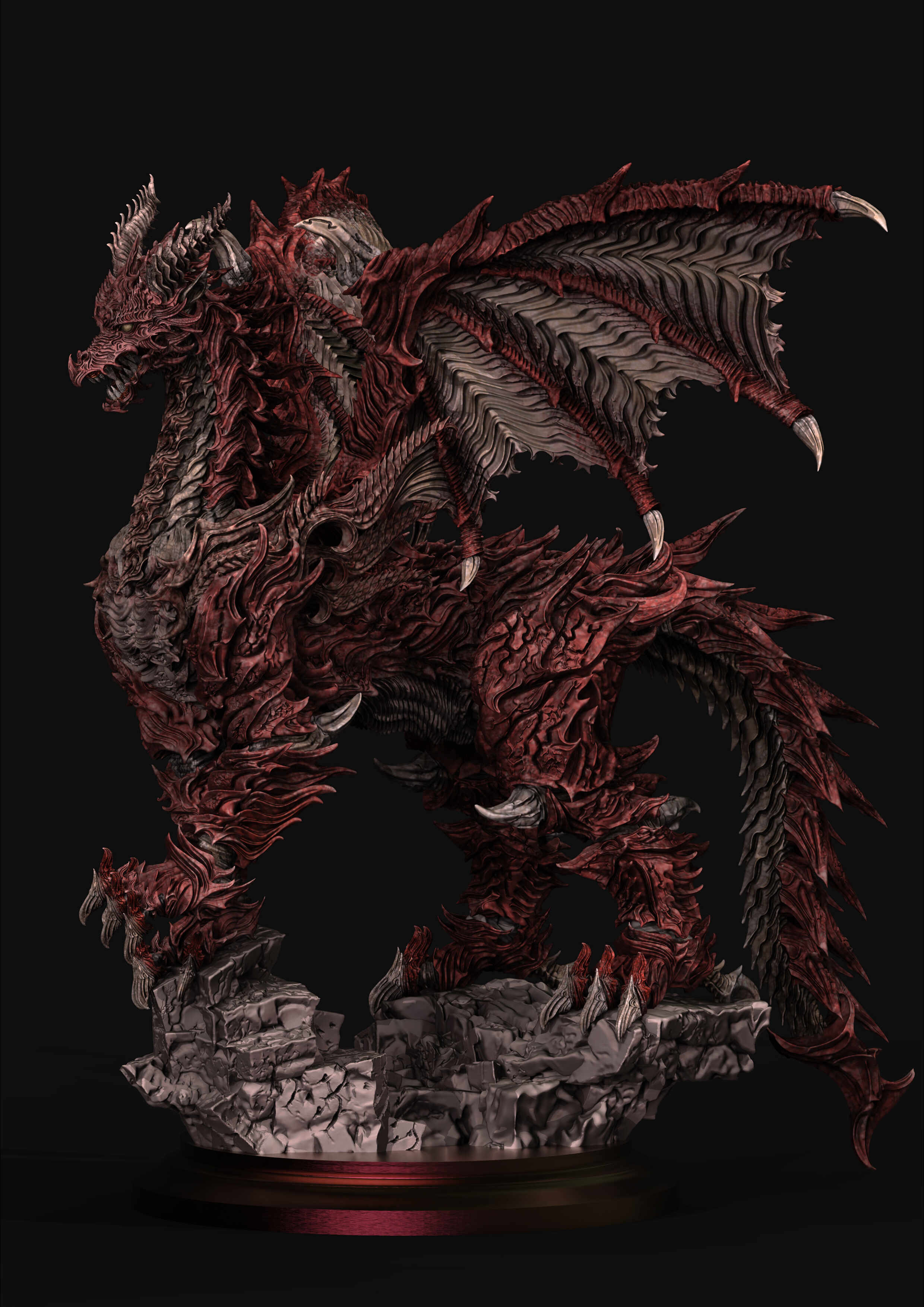 Dragon Figure - ZBrushCentral