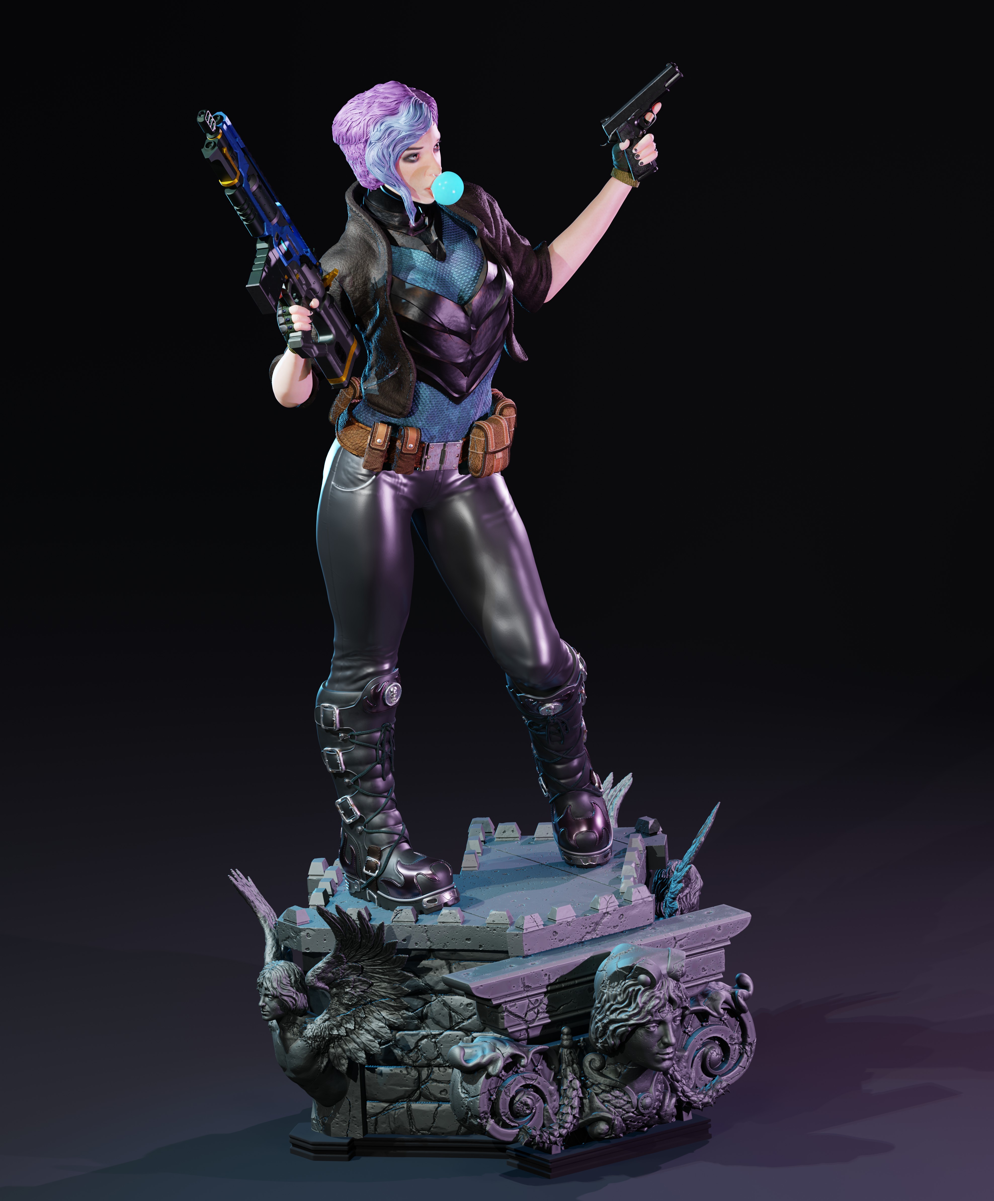 Harper Row -DC Comics para 3d print - ZBrushCentral