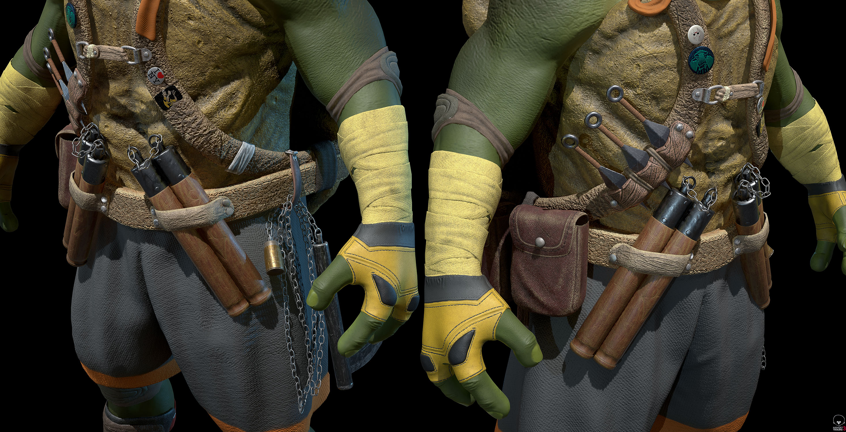 Michelangelo- TmnT - ZBrushCentral