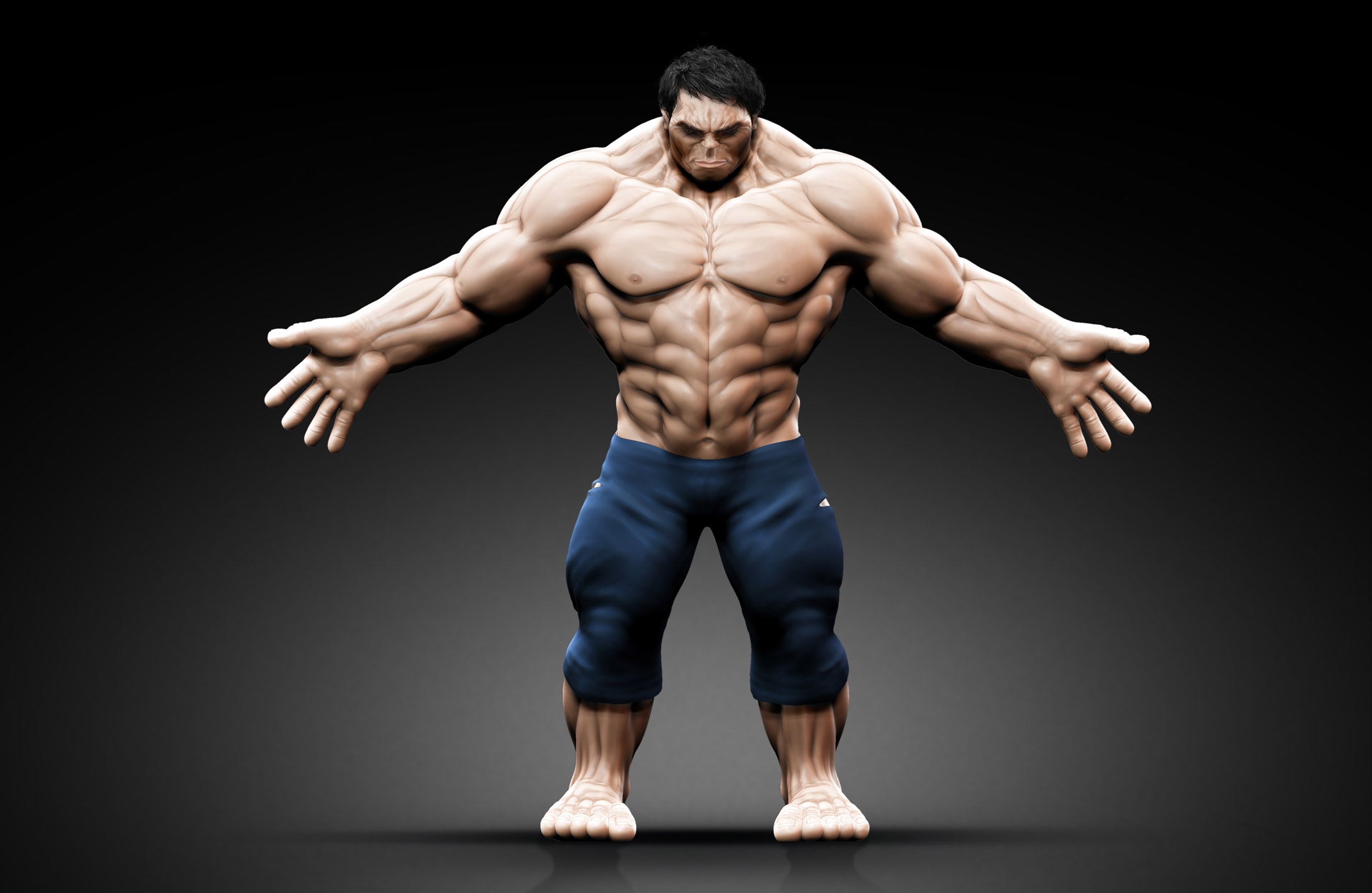 My hulk attempt - ZBrushCentral