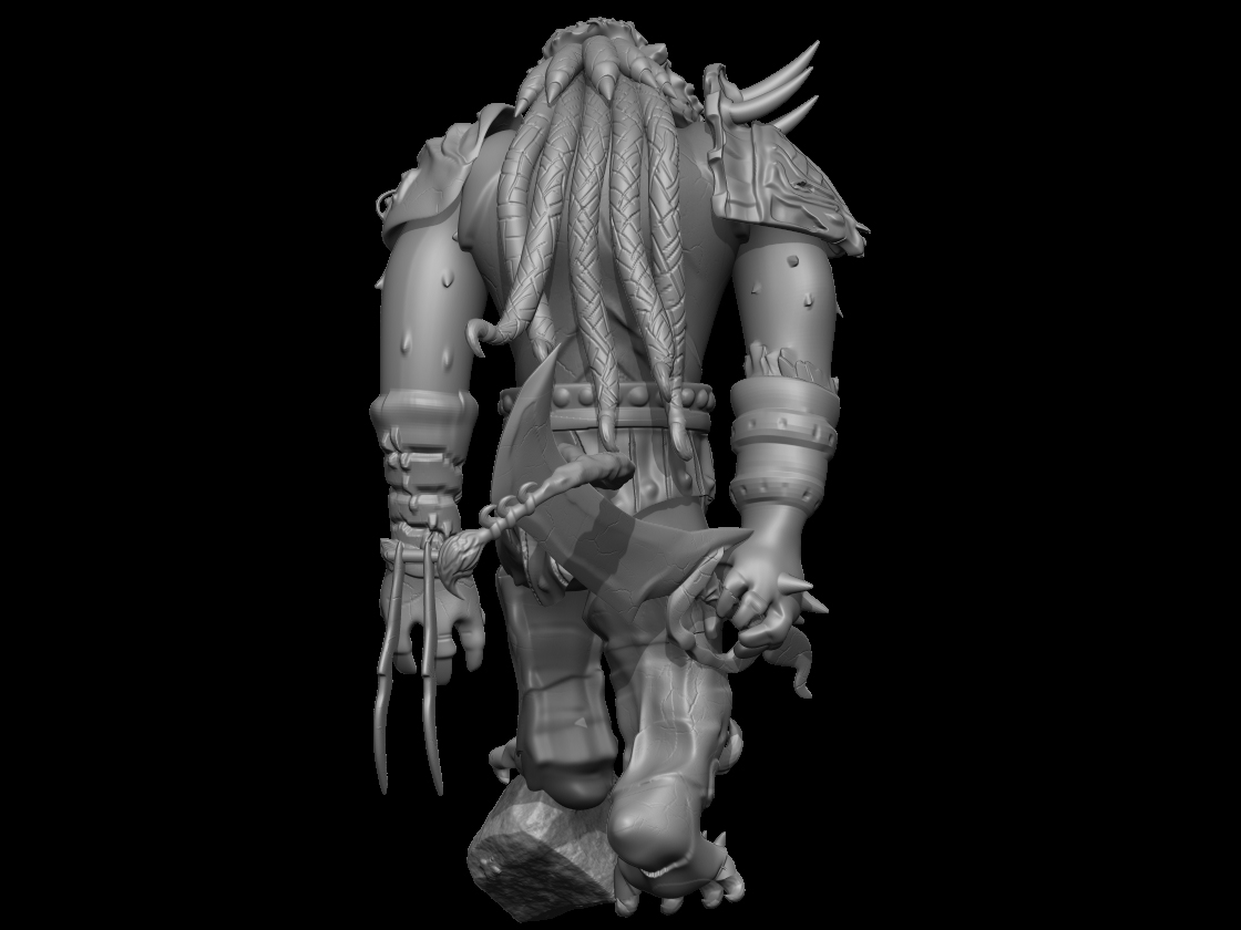 Rengar (league of legends) Zbrush Sculpt - ZBrushCentral